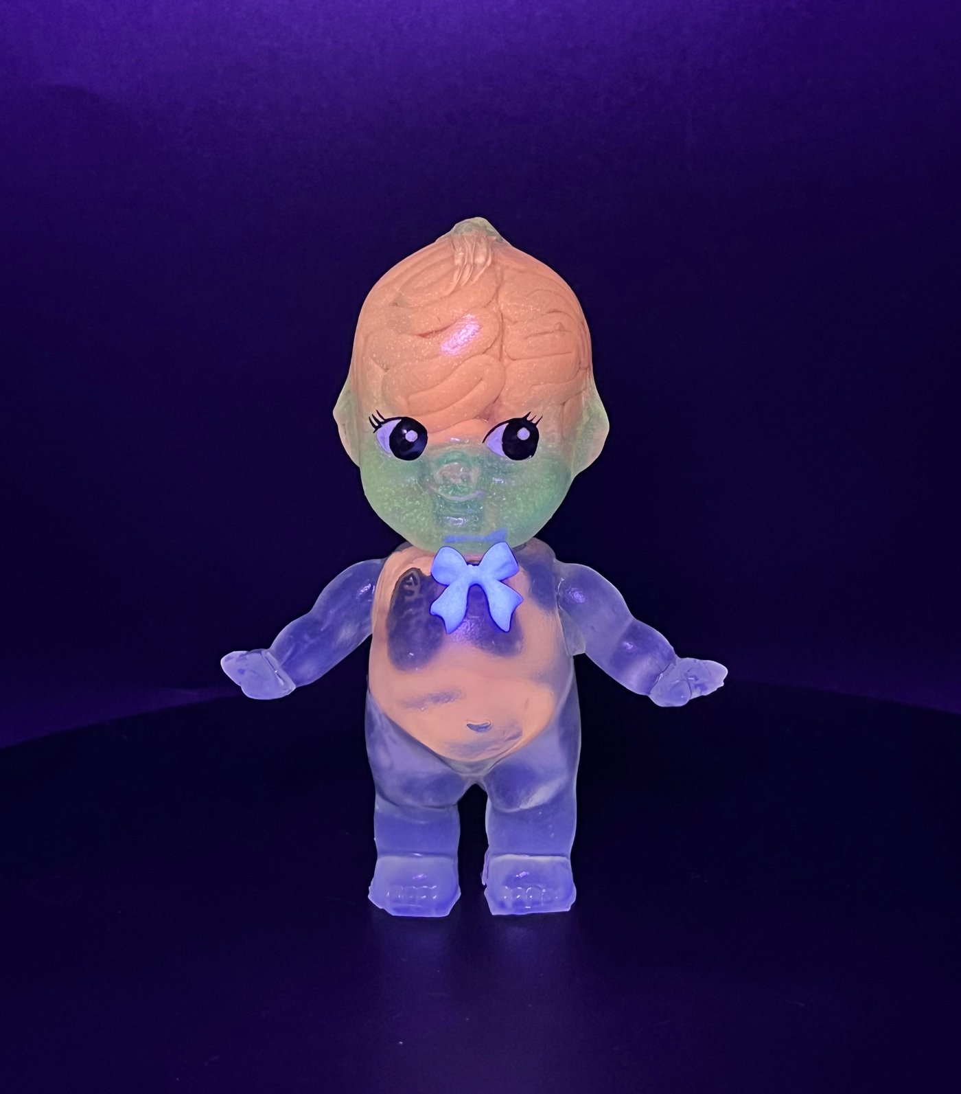 Glow in the Dark Anatomy Kilos Kewties 3 inch Double Cast Resin Figure ...