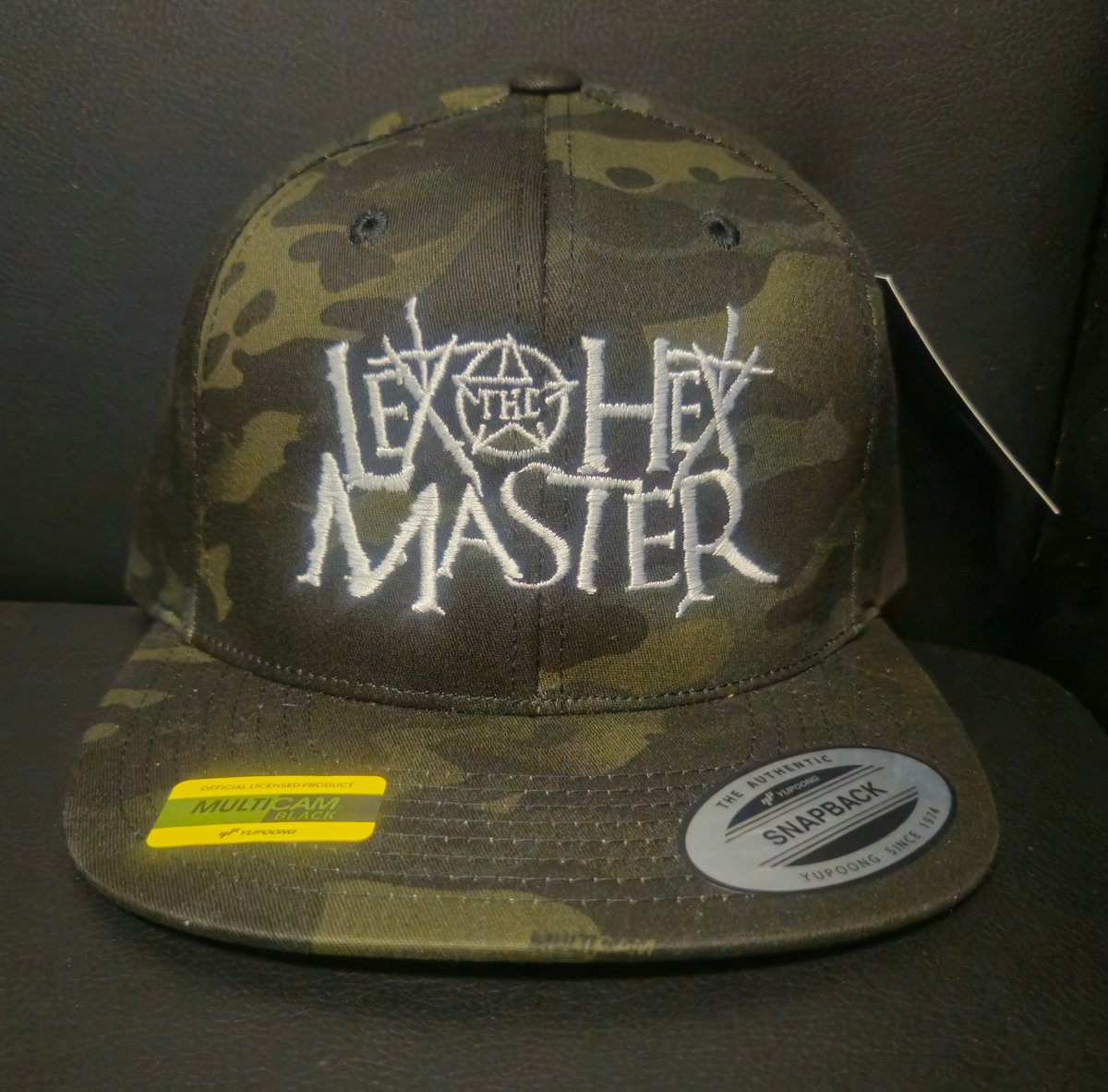 GOREHOP SHOP — LEX THE HEX MASTER : DARK CAMO LOGO Snapback Hat