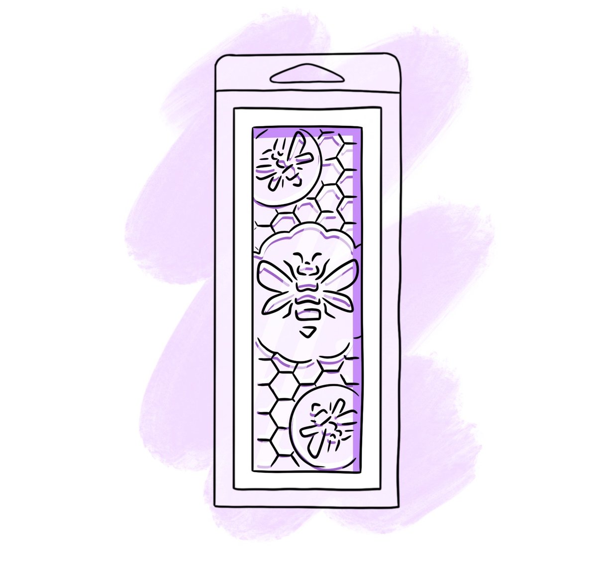 'Bee' Snap Bar Clamshells | Wax Melt Clams