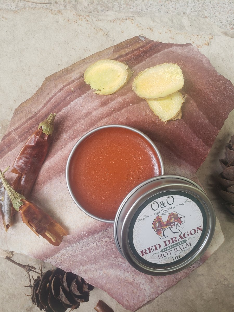 Red Dragon | hot balm | Olive and Oak Apothecary