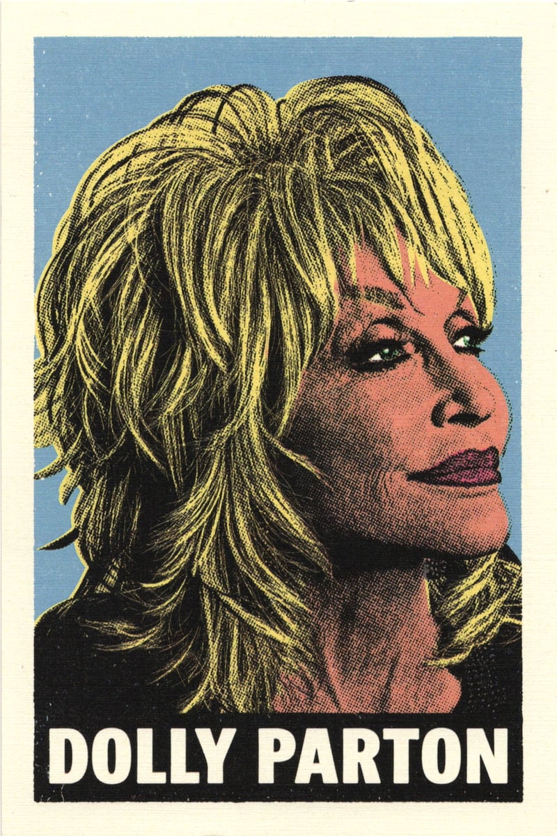 Dolly Parton Postcard | Dellarious