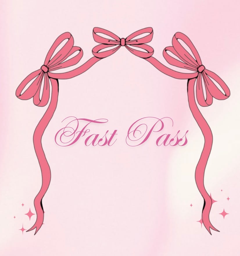 Fast pass - skip the line | embroiderybyjanet