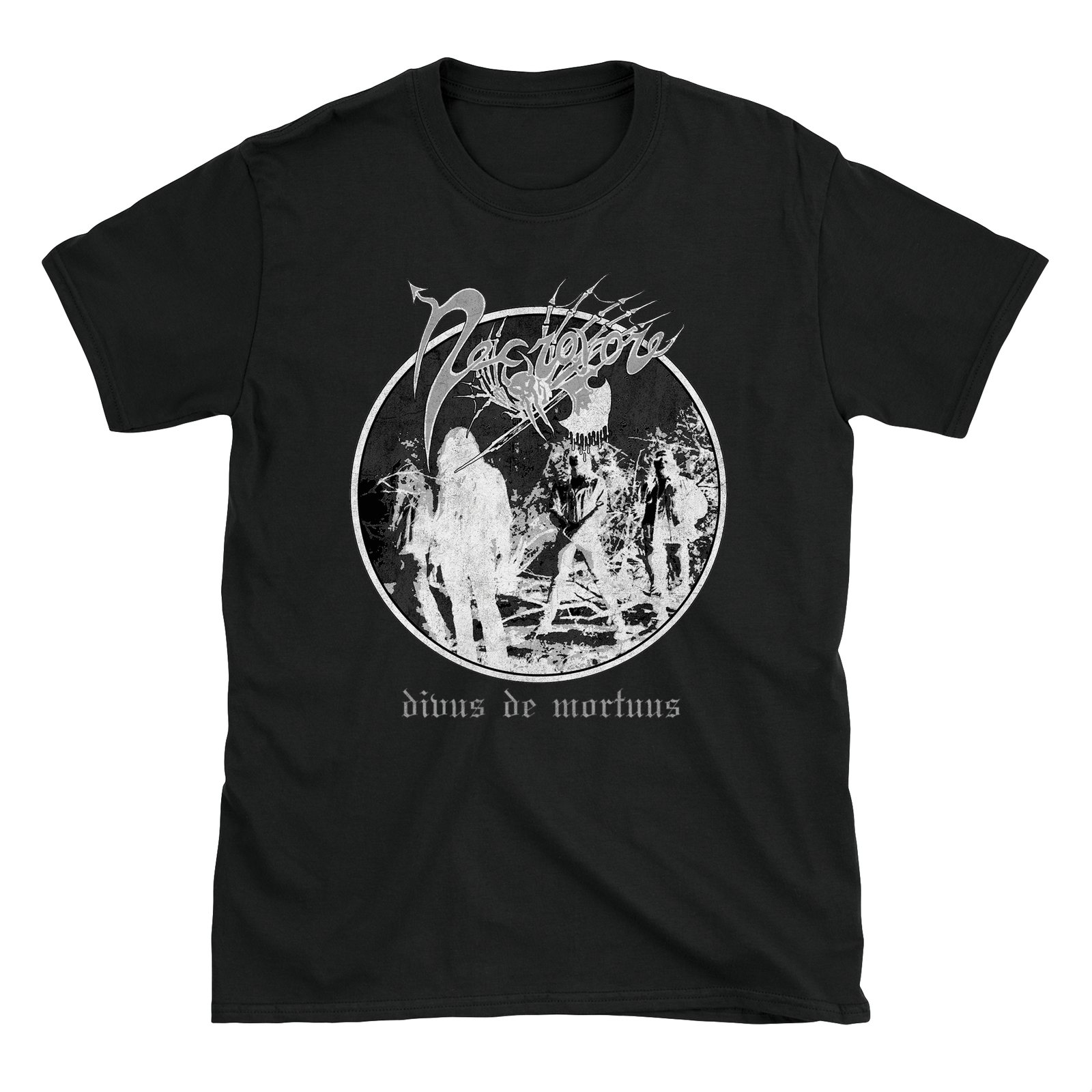 NECROVORE - DIVUS DE MORTUUS III (BLACK & WHITE VINTAGE TEXTURE PRINT ...