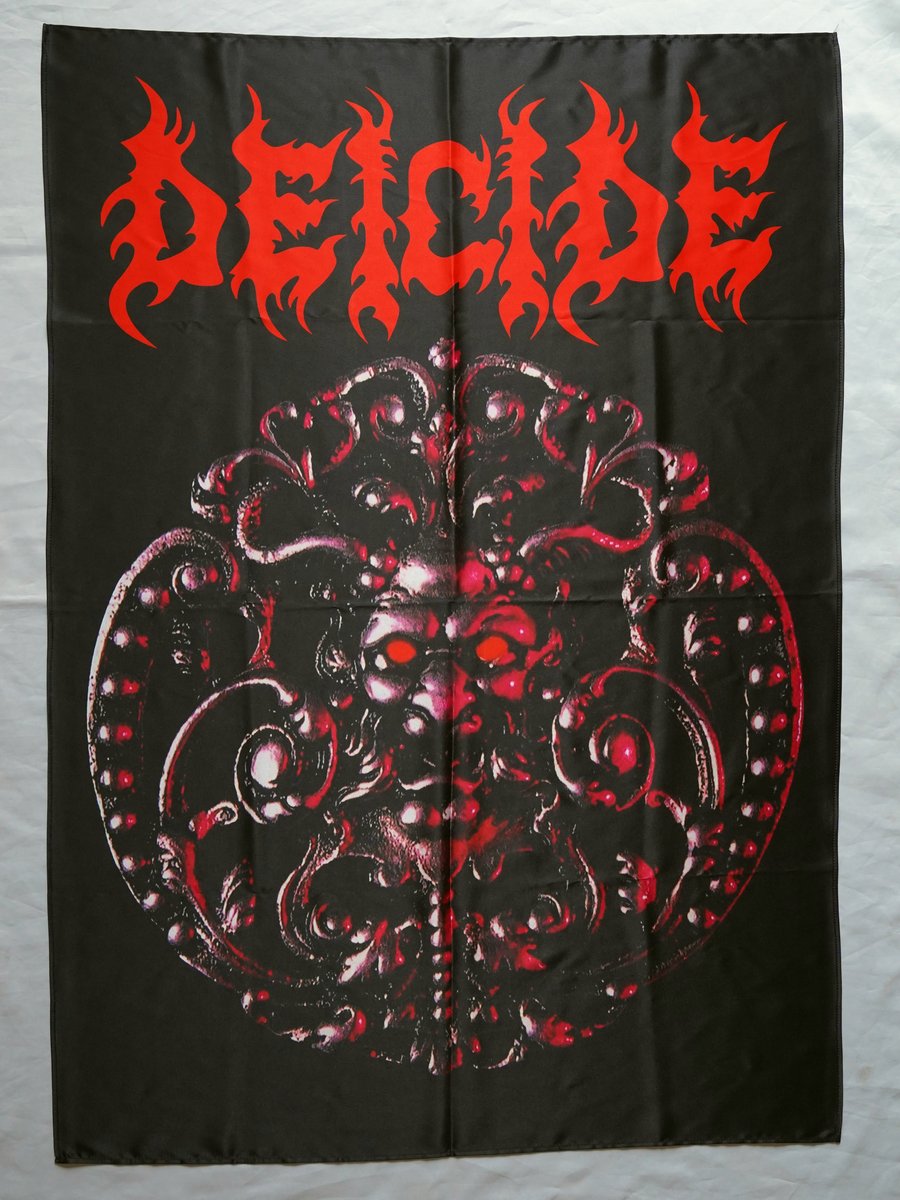 DEICIDE - Deicide Flag (cloth poster Banner tapestry) Death metal Geln ...
