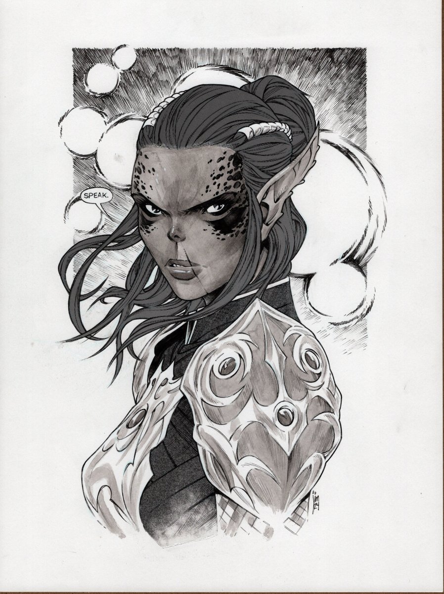Lae'zel Sketch | Jim Towe Art