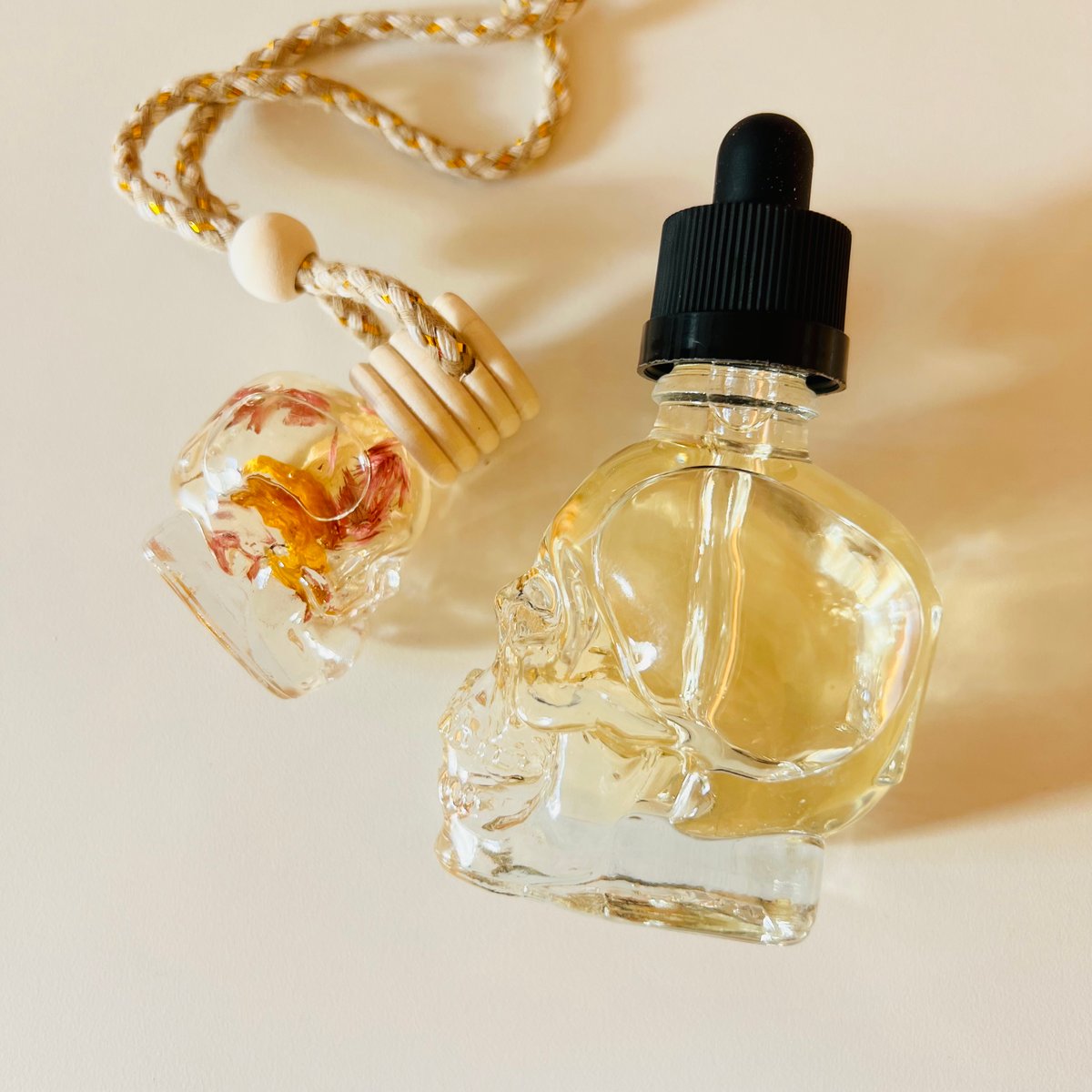 Skull Car Diffuser Set | Little Fires Candle Co