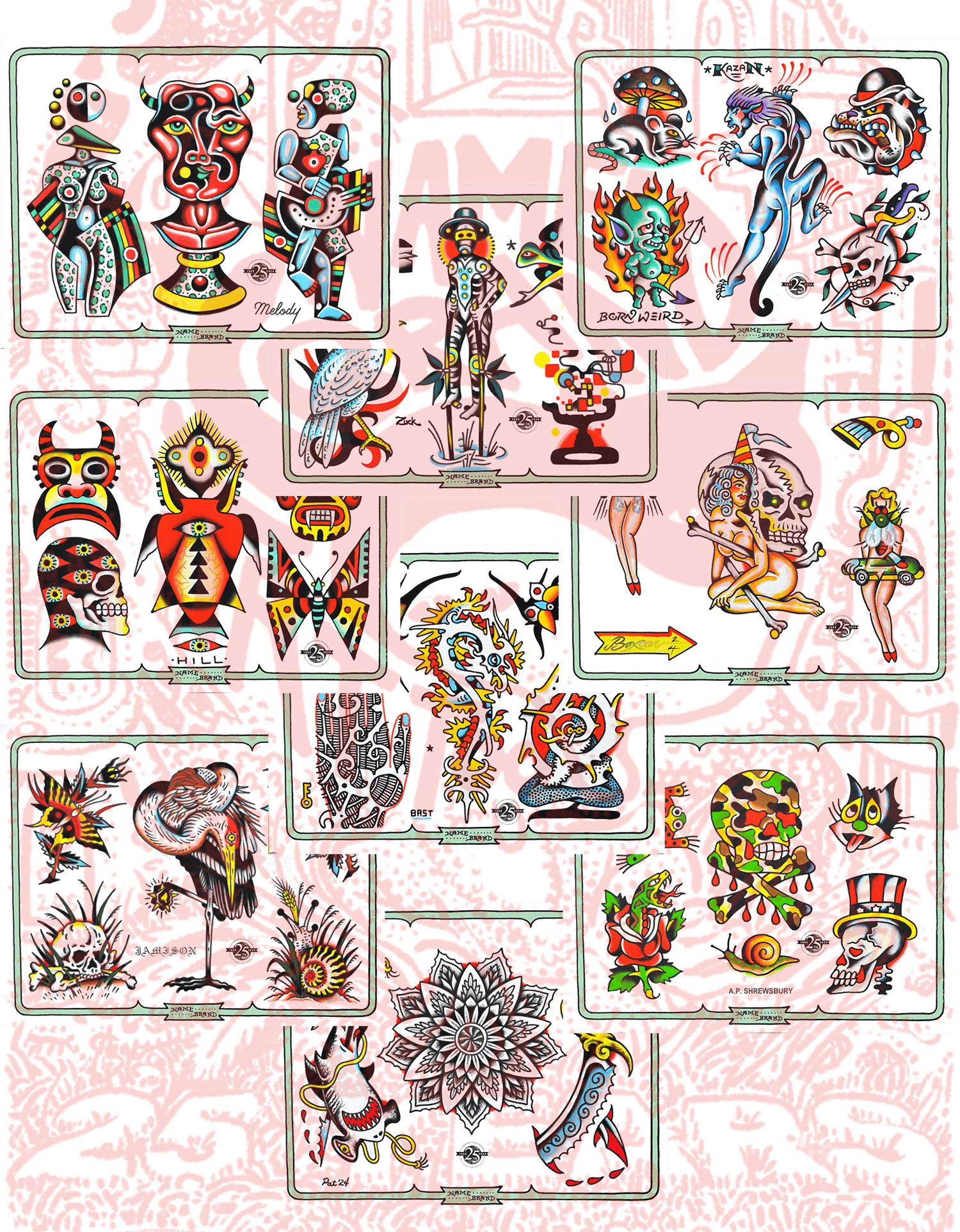NBT Flash Set 2024 | Name Brand Tattoo
