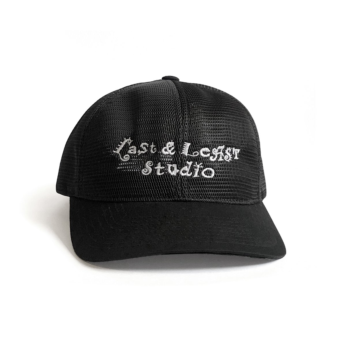 Mesh Script Hat | LAST & LEAST STUDIO