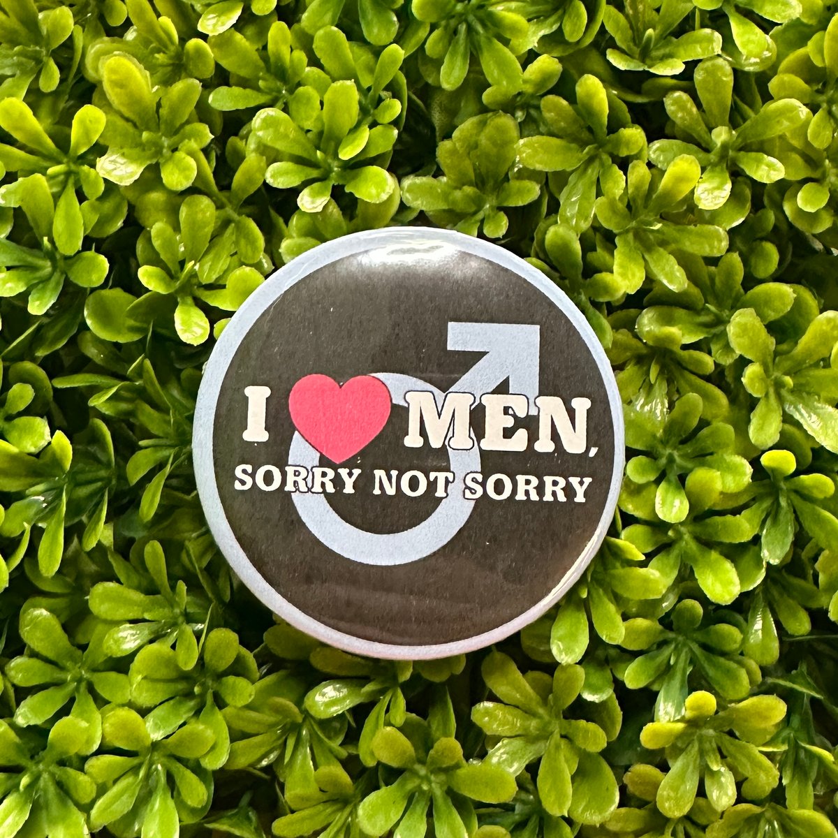 i heart men button | RMBpins