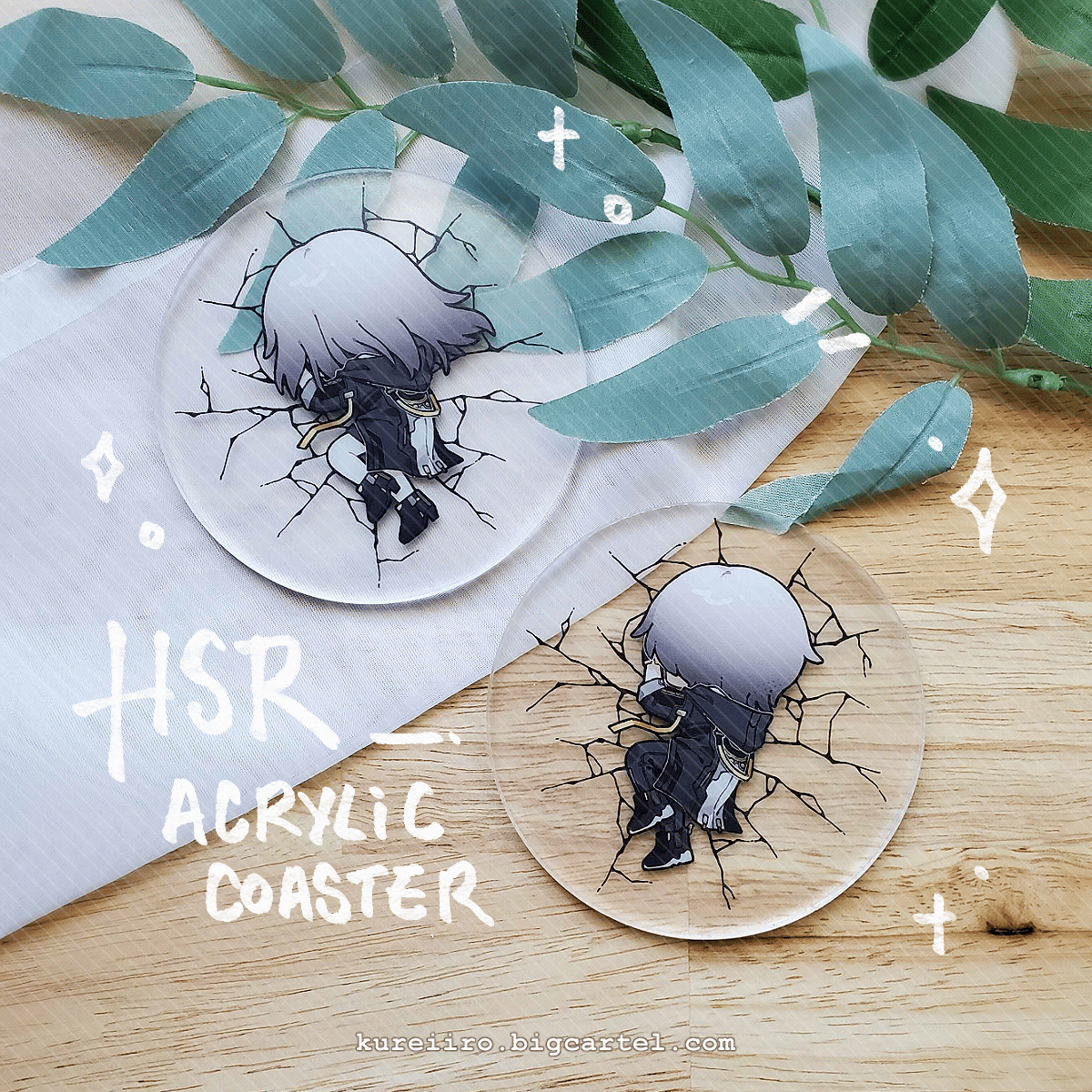 HSR | Acrylic Coasters | kureiiro