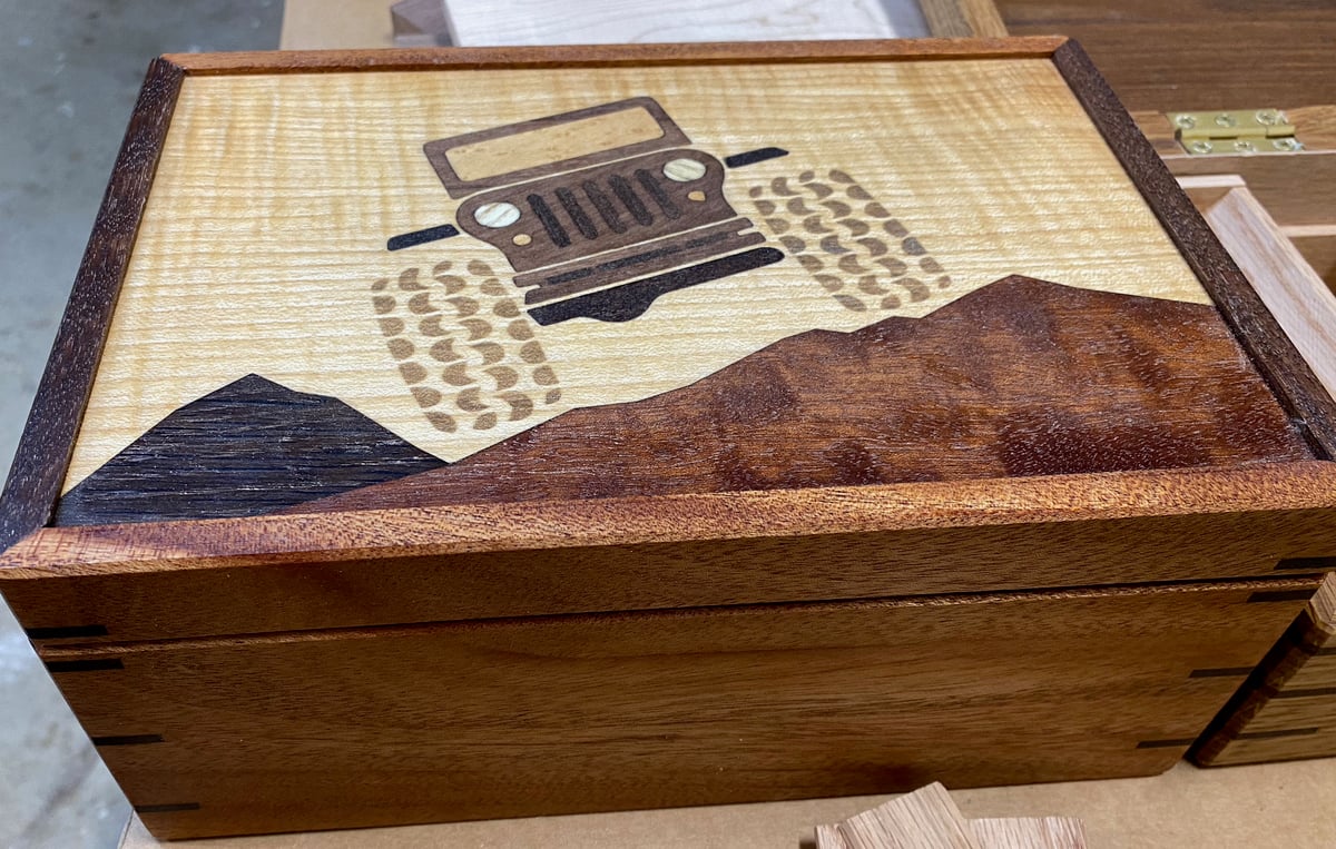 Box - Jeep Off-road 1 | Altered Clay & Wood