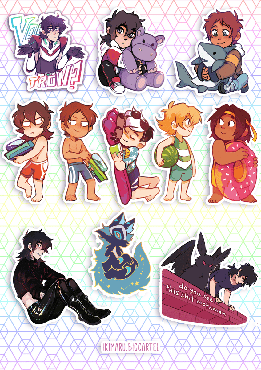VLD Vinyl Stickers | Sunny's shop