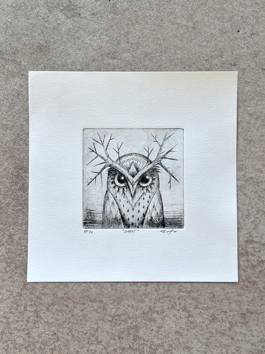 Ghost Etching | Stormcloudz