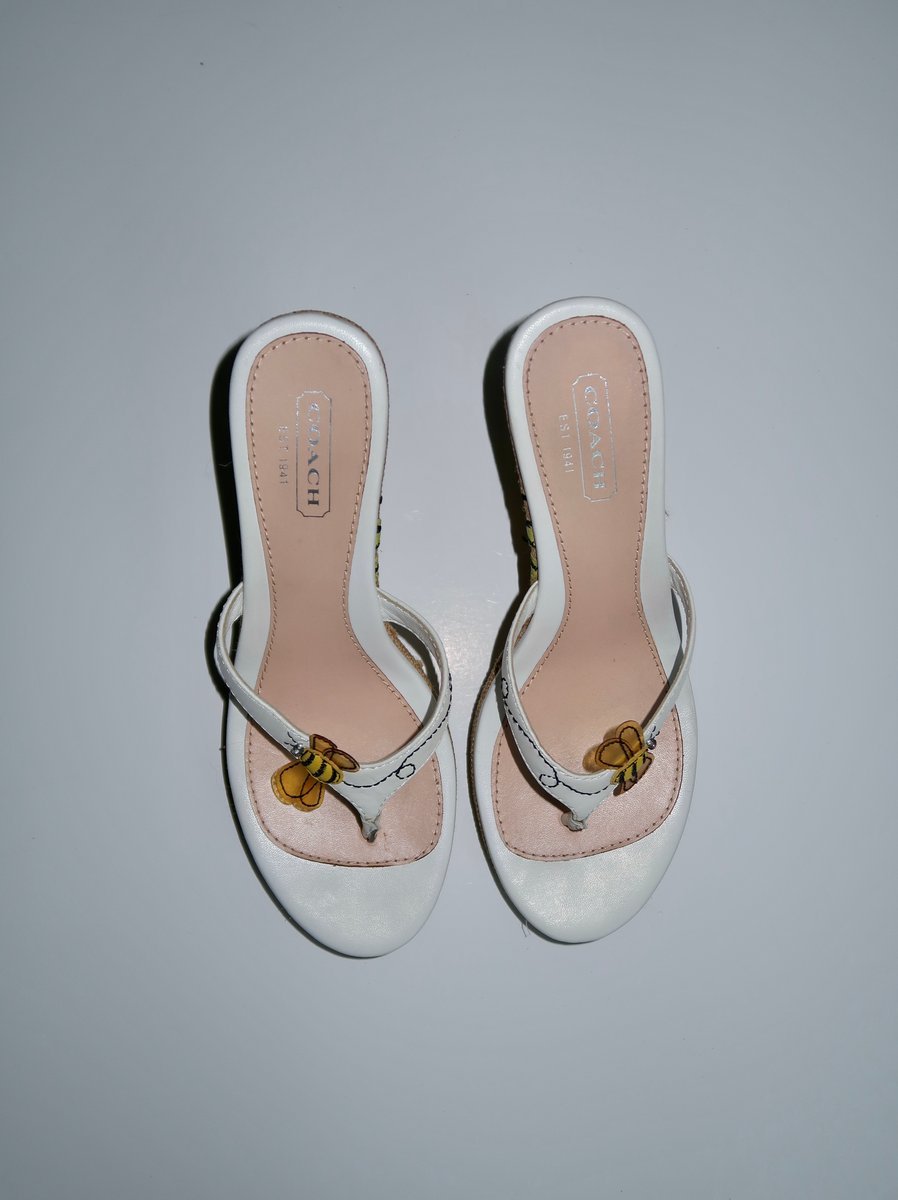 Coach Bee Espadrille Wedges - US 7.5 | G.IRL Co