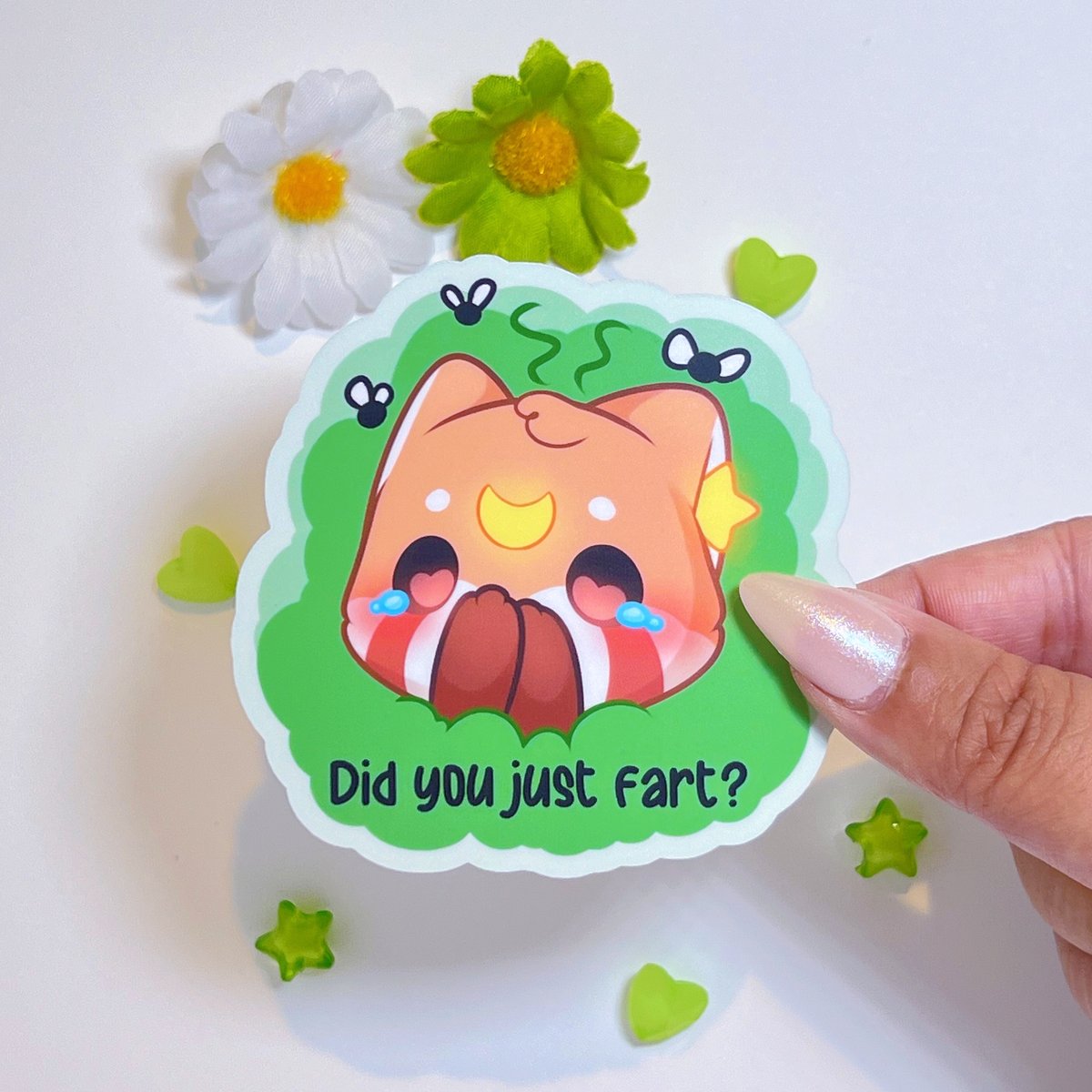 Did You Just Fart? Sticker | MaeMunchiesCo
