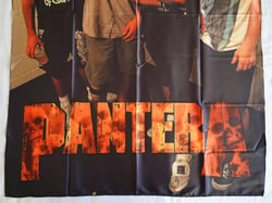 PANTERA - Band photo Flag (cloth poster Banner tapestry) Groove metal ...