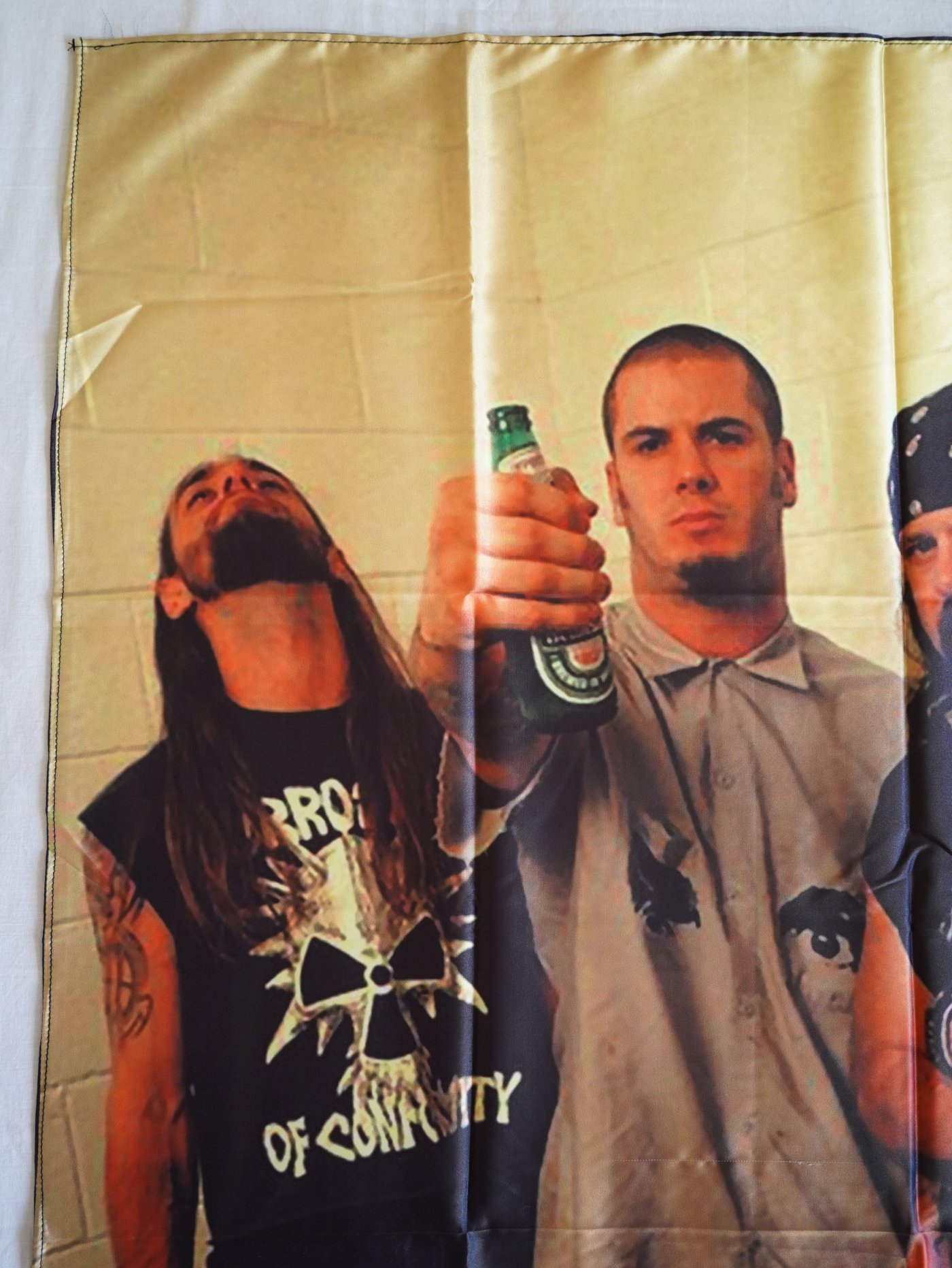 PANTERA - Band photo Flag (cloth poster Banner tapestry) Groove metal ...