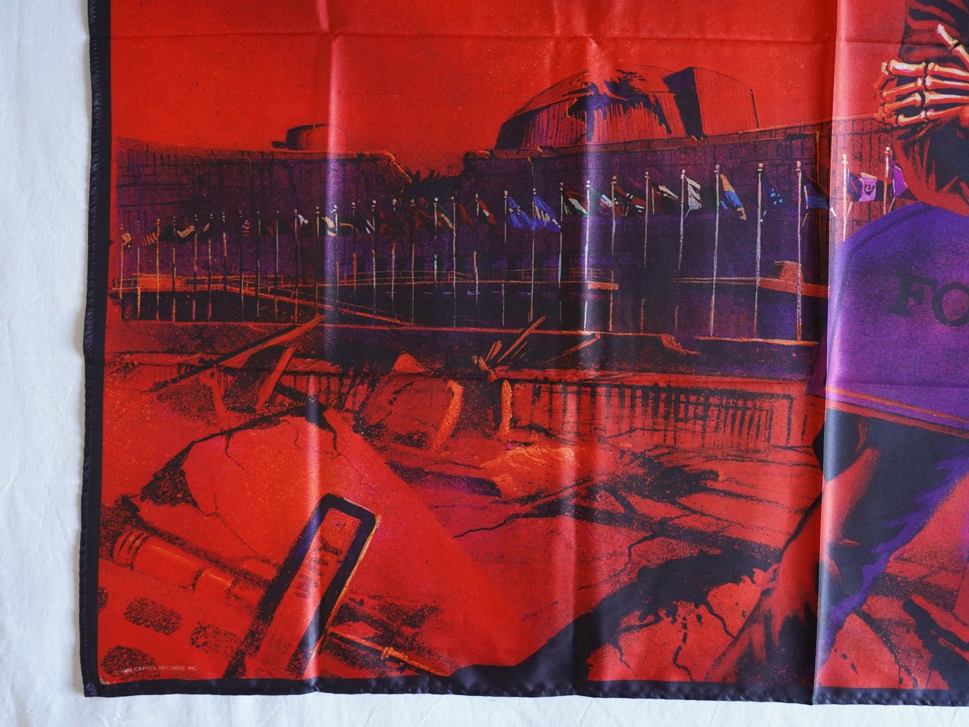 MEGADETH - Peace Sells Flag 3' x 3' (cloth poster Banner tapestry ...