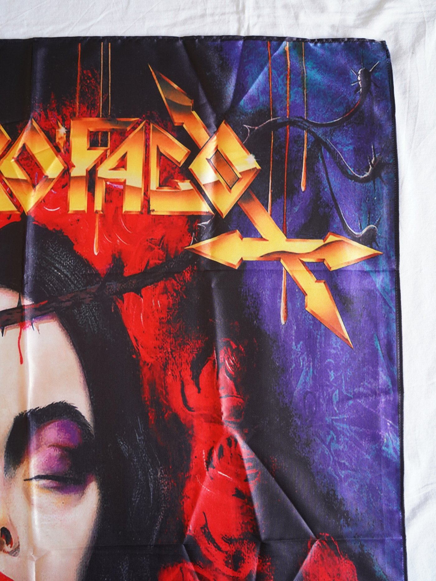 SARCOFAGO - The laws of scourge Flag (cloth poster Banner tapestry ...