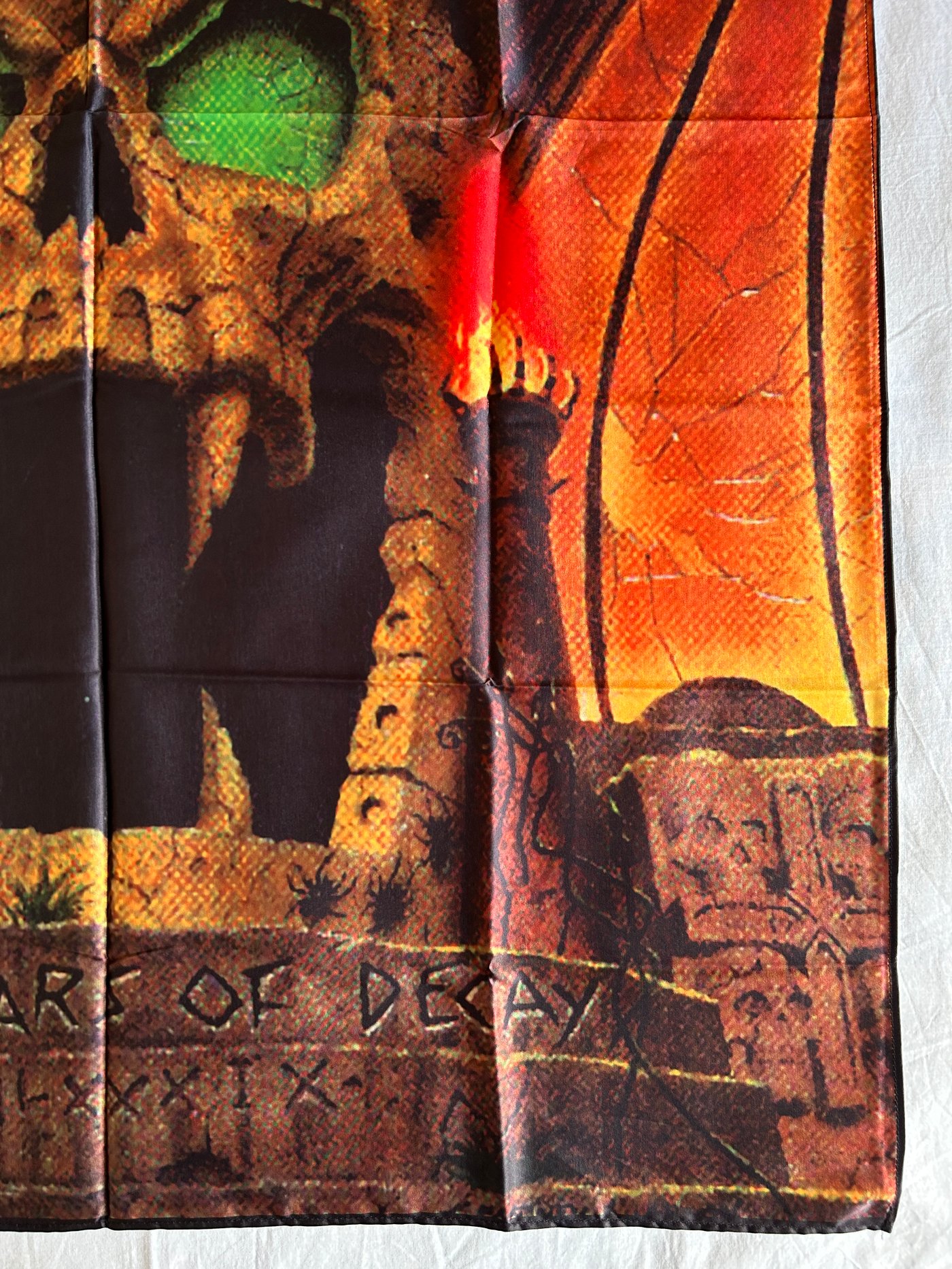 OVERKILL - The years of decay Flag (cloth poster Banner tapestry) Old ...