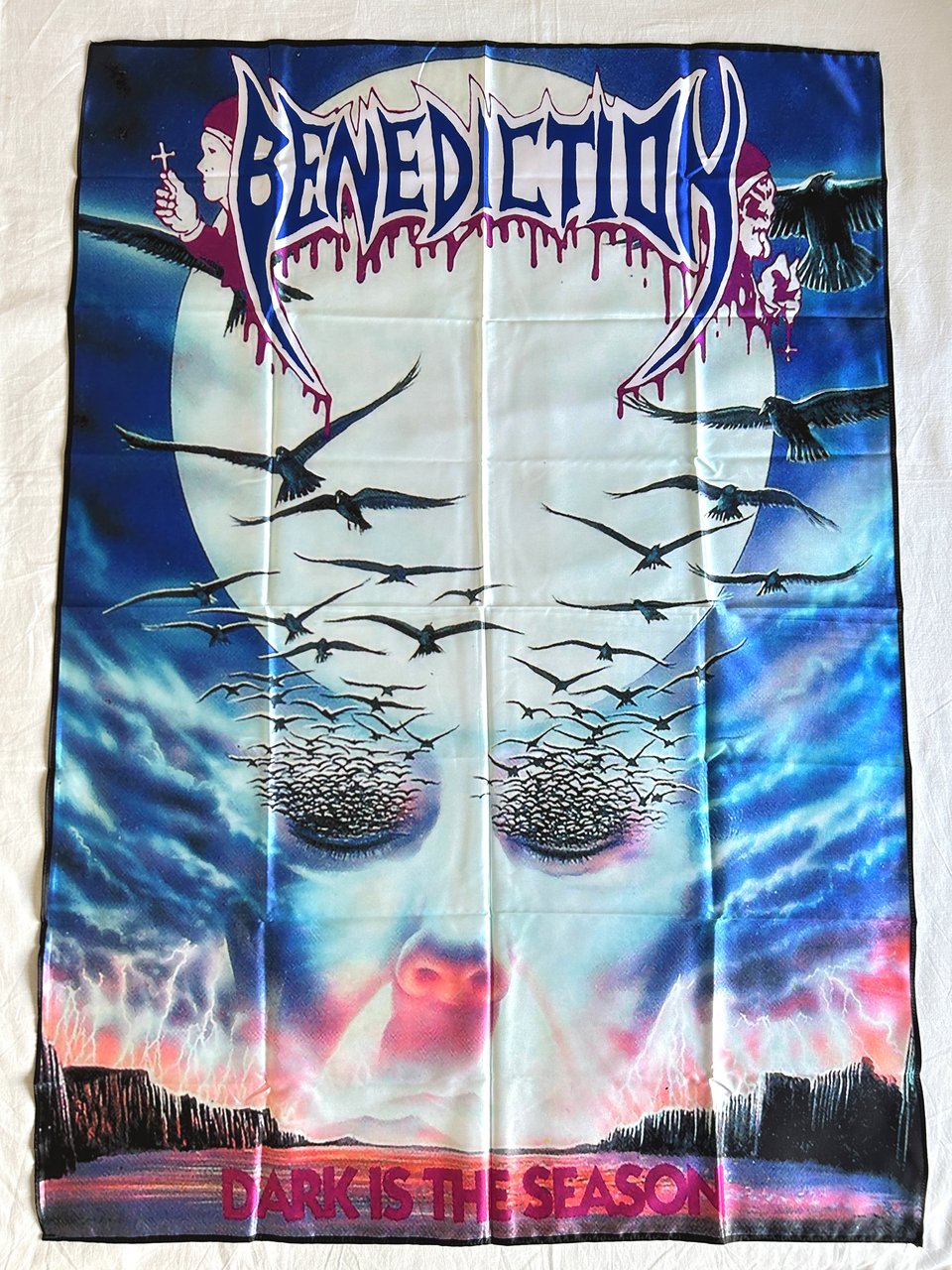 DIMMU BORGIR - Death cult armageddon Flag (cloth poster Banner tapestry ...