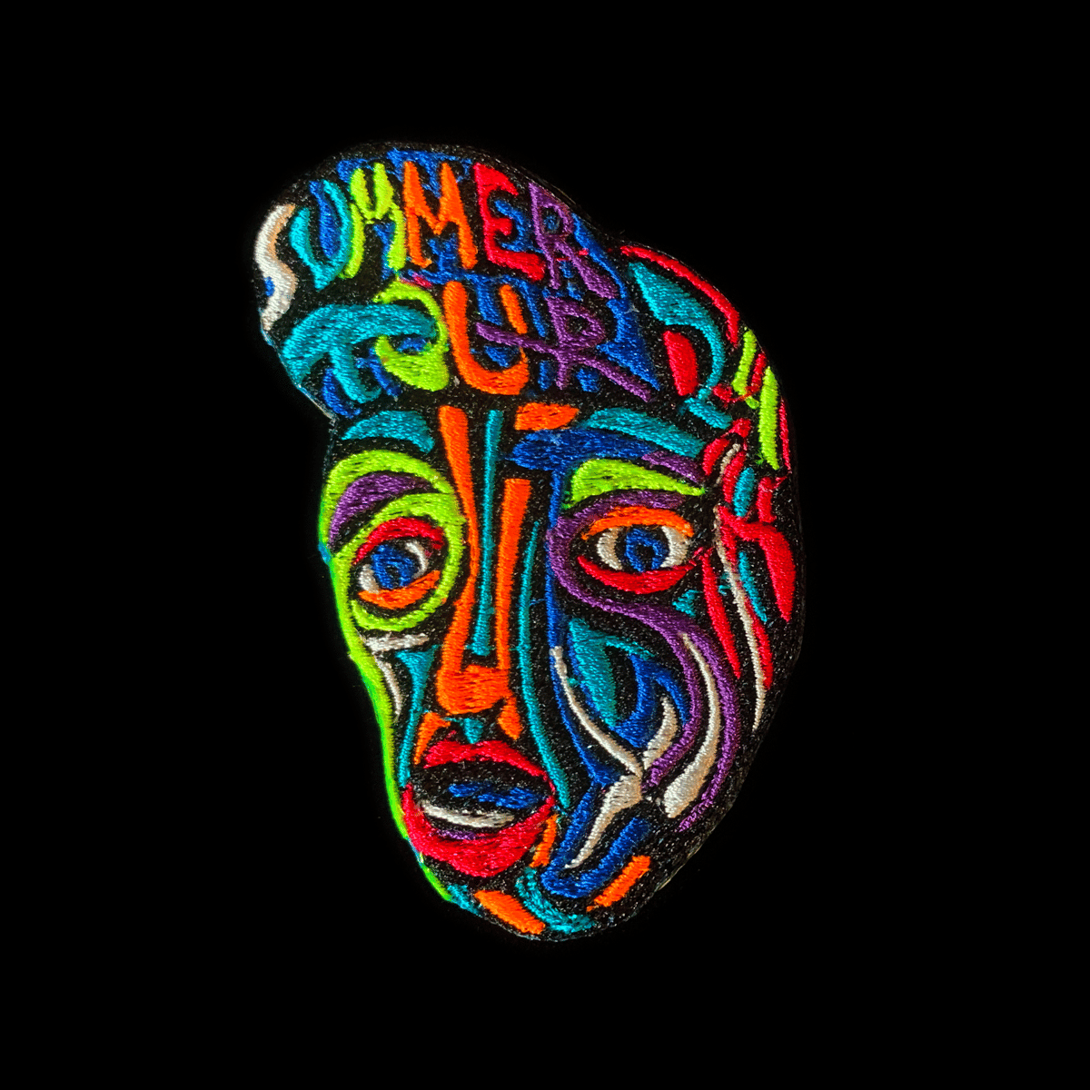 Phish Head Patch | Hippy Pickle Craft