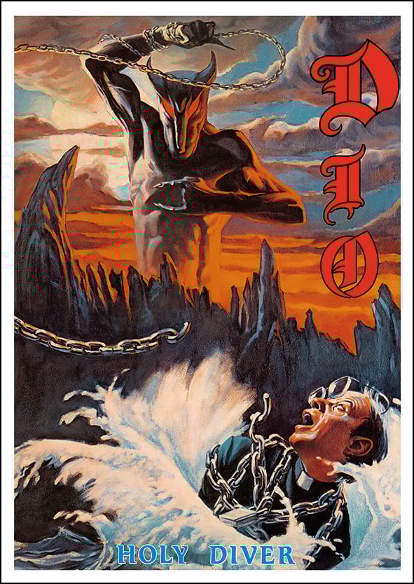 Dio - Holy Diver | retro.posters