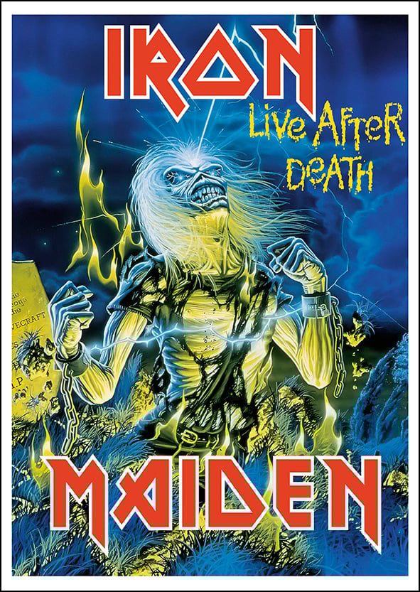 Iron Maiden - Live After Death | retro.posters