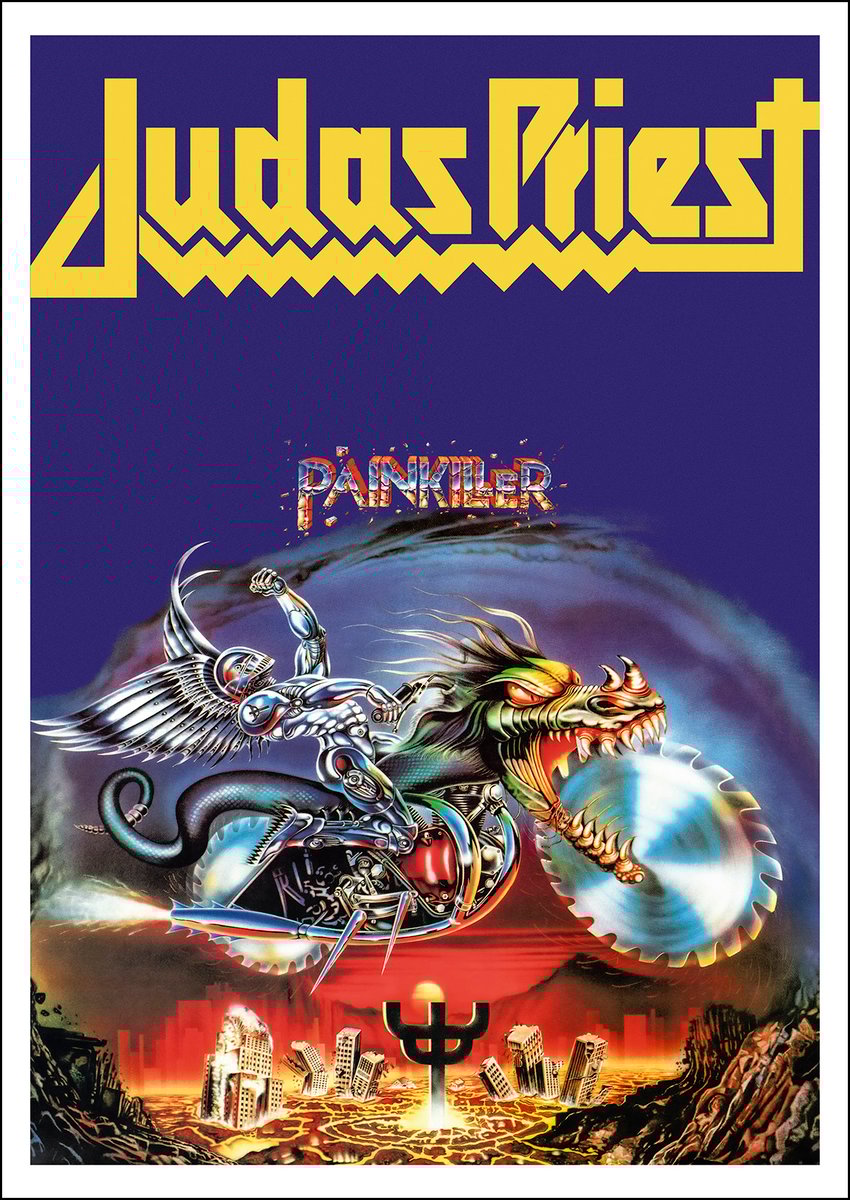 Judas Priest - Painkiller | retro.posters