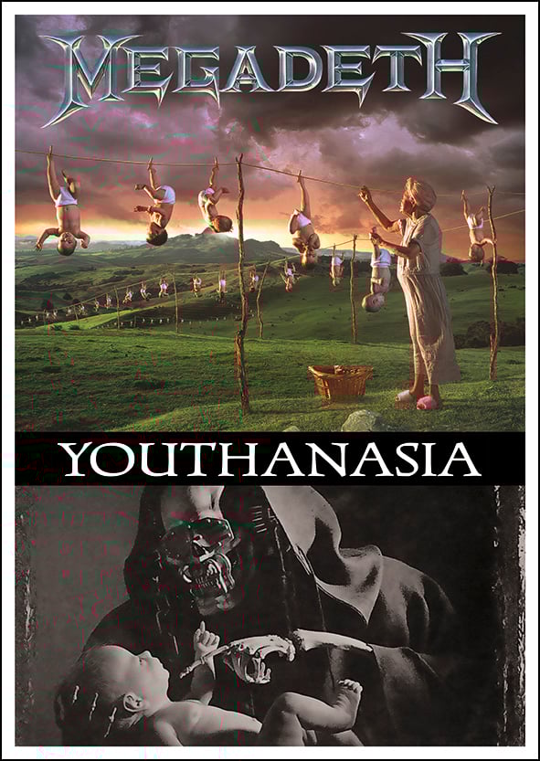 Megadeth - Youthanasia | retro.posters