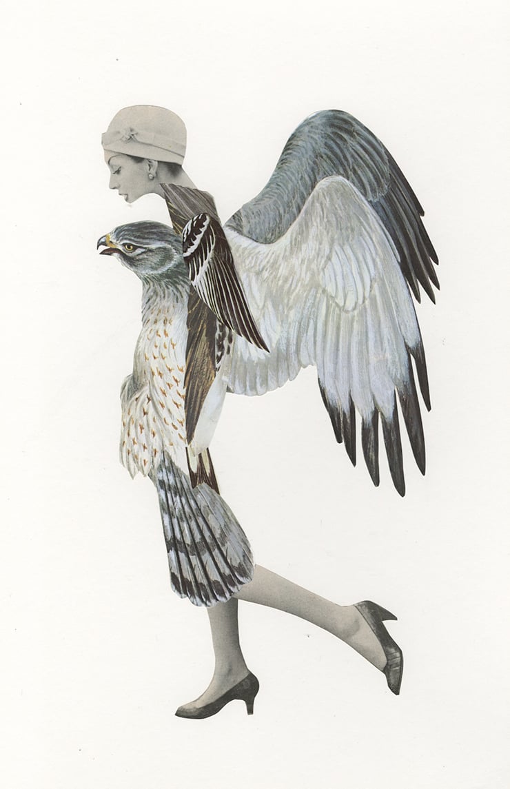 Ms. Marsh - original collage | VivienneStrauss