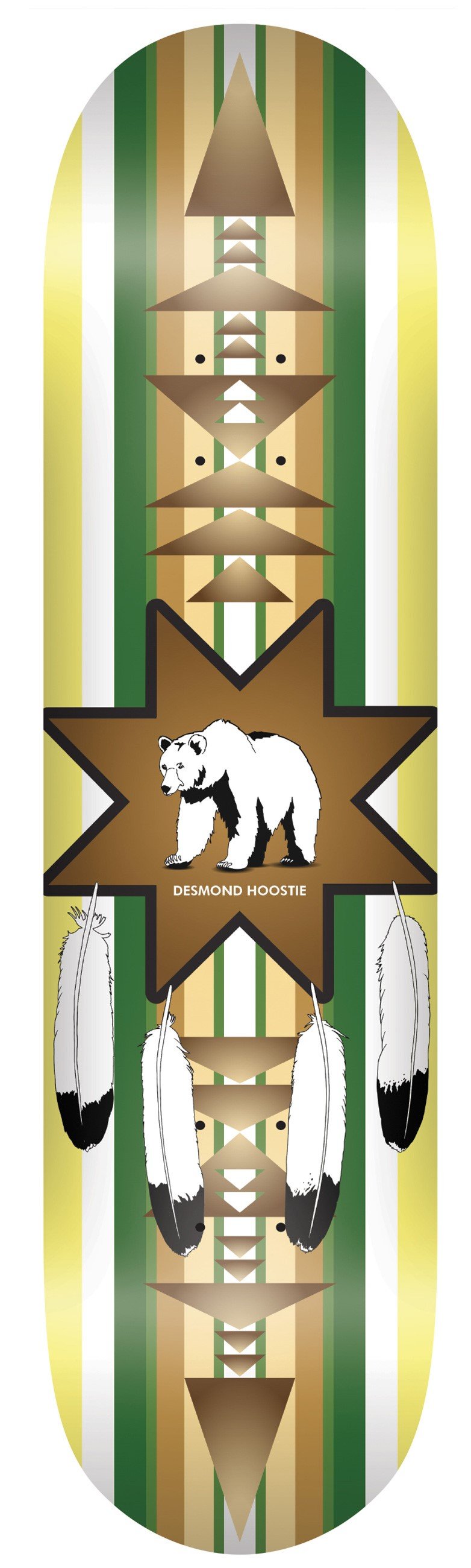 Kent Monkman "The Scream" board set | Colonialism Skateboards