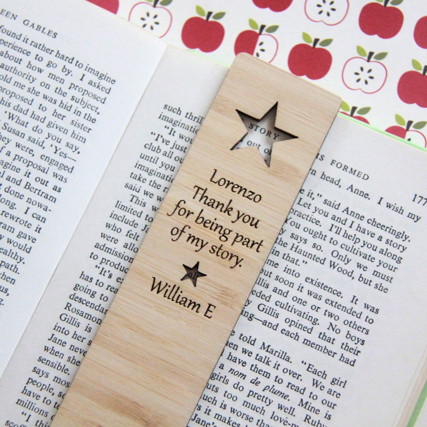 Thank You For Being Part Of My Story. Teacher Bookmark. Teacher Gift ...