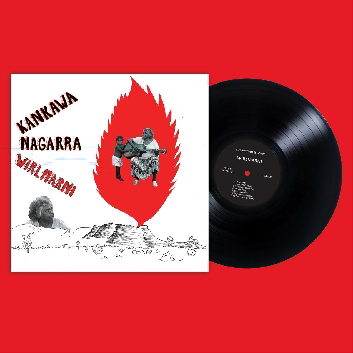 Kankawa Nagarra - Wirlmarni - Vinyl LP (FYR-024) | Flippin Yeah Records