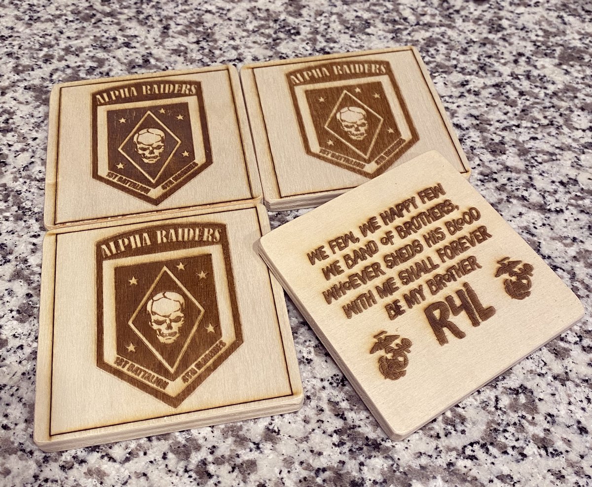 Alpha Raider Coasters | PiXEL BARBER