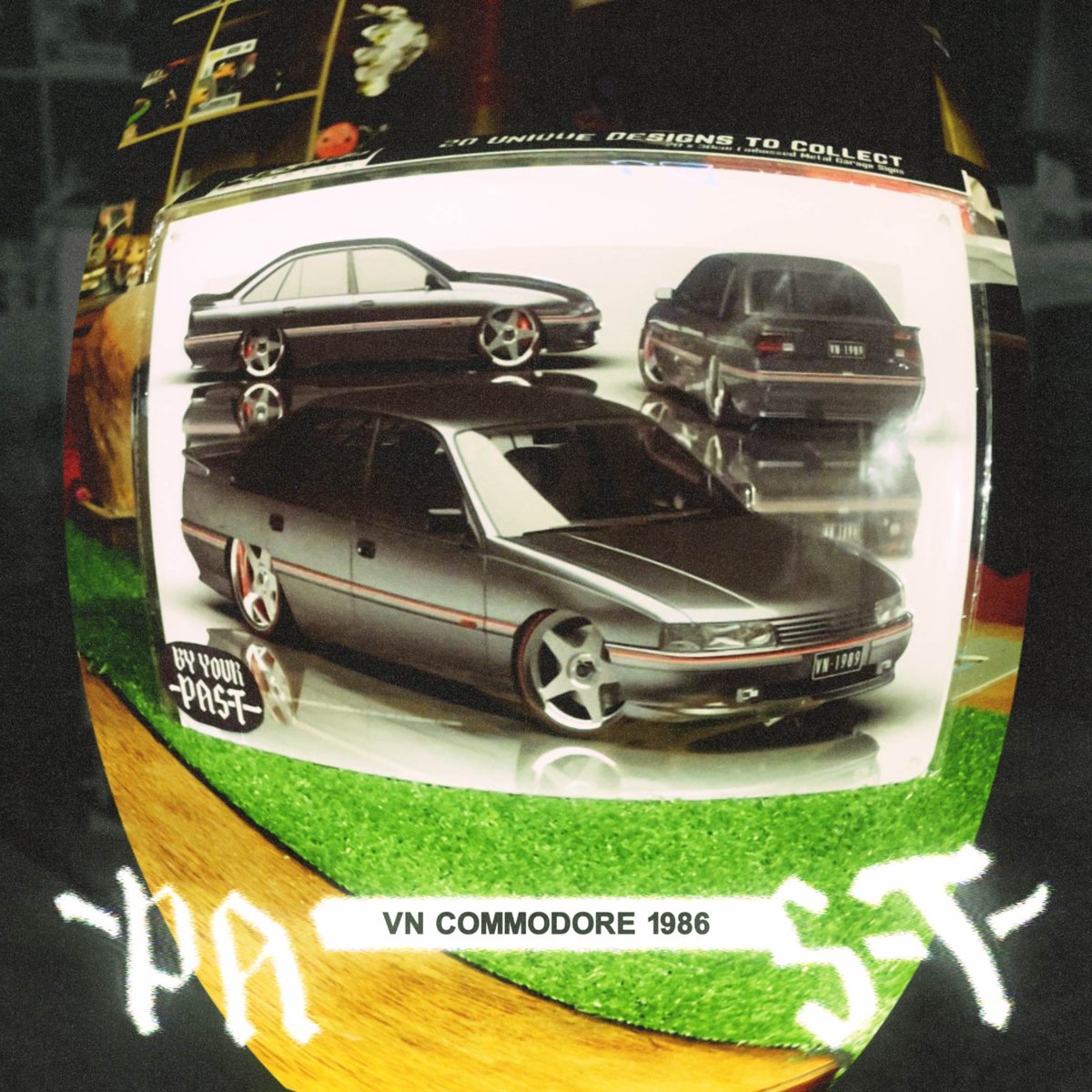"VN COMMODORE 1986" GARAGE SIGN | BY YOUR PAST