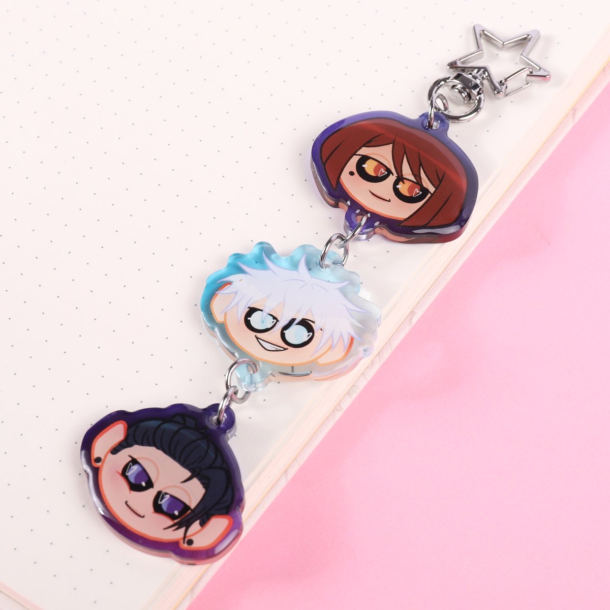 JJK Jellybean Keychains [ PRE-ORDER] | weetlebeetle