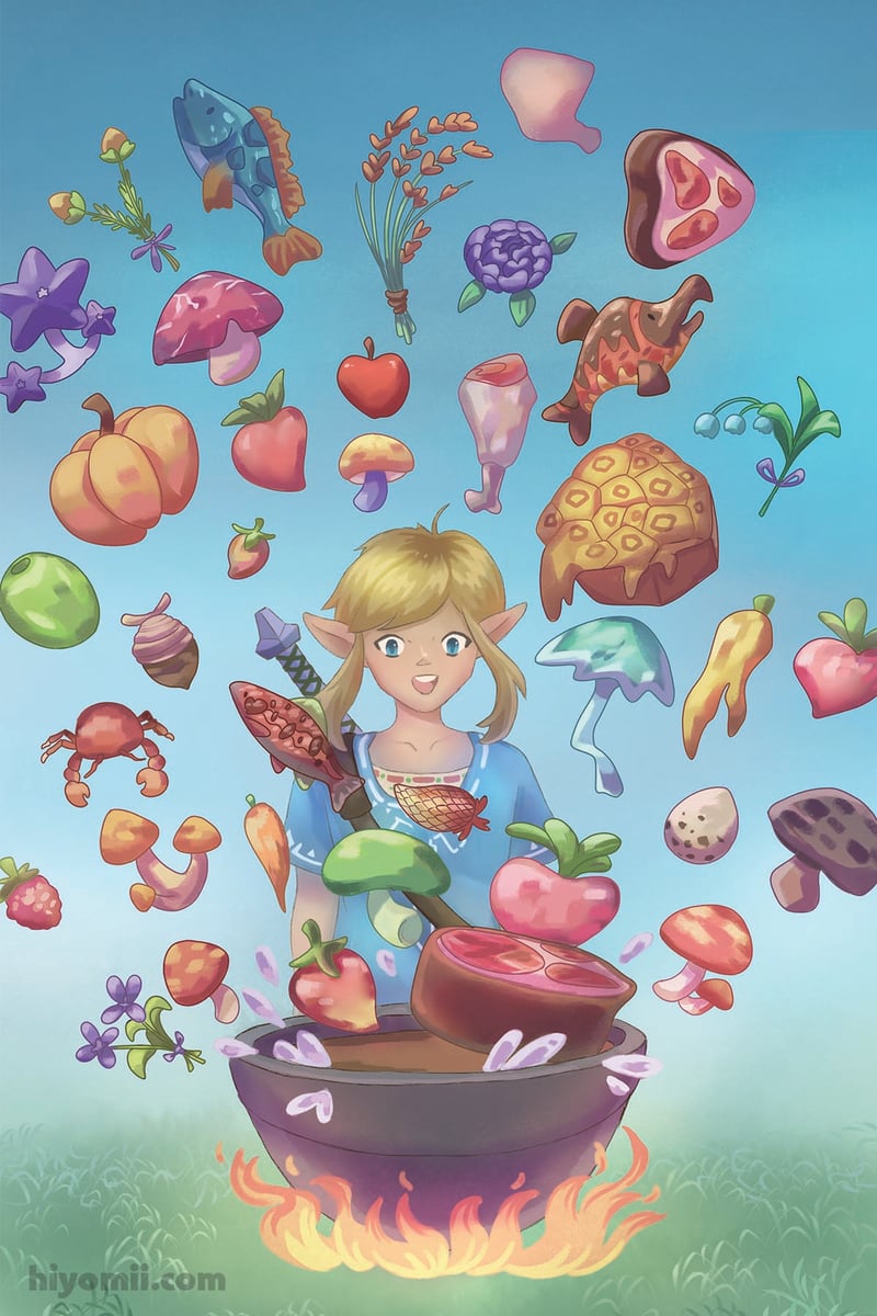 Breath of the Wild 6x4inch Print | Hiyomii