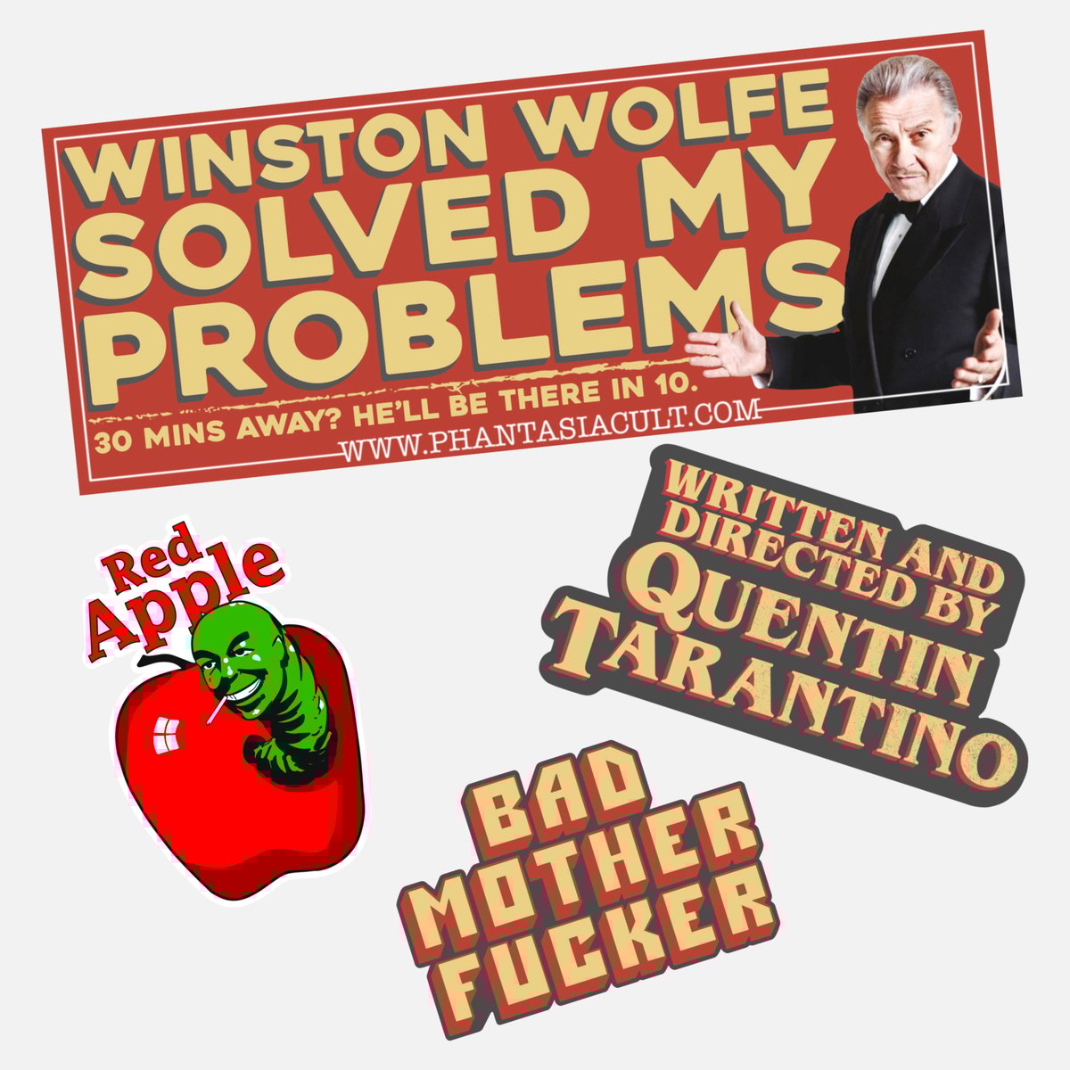 Pulp Fiction - Sticker Pack | Phantasia Cult