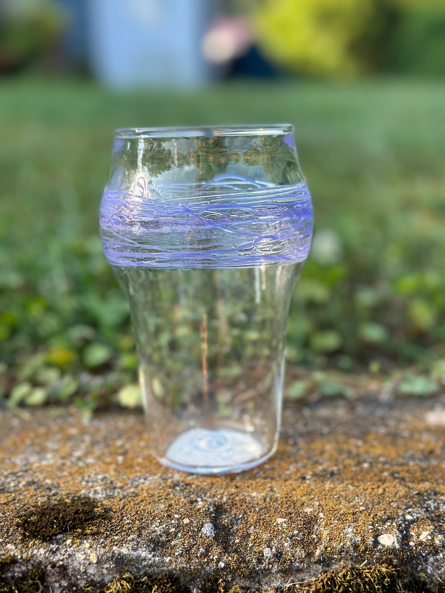 16oz Stringer Wrapped Cup 3 | Pippen Pippenger Glass LLC