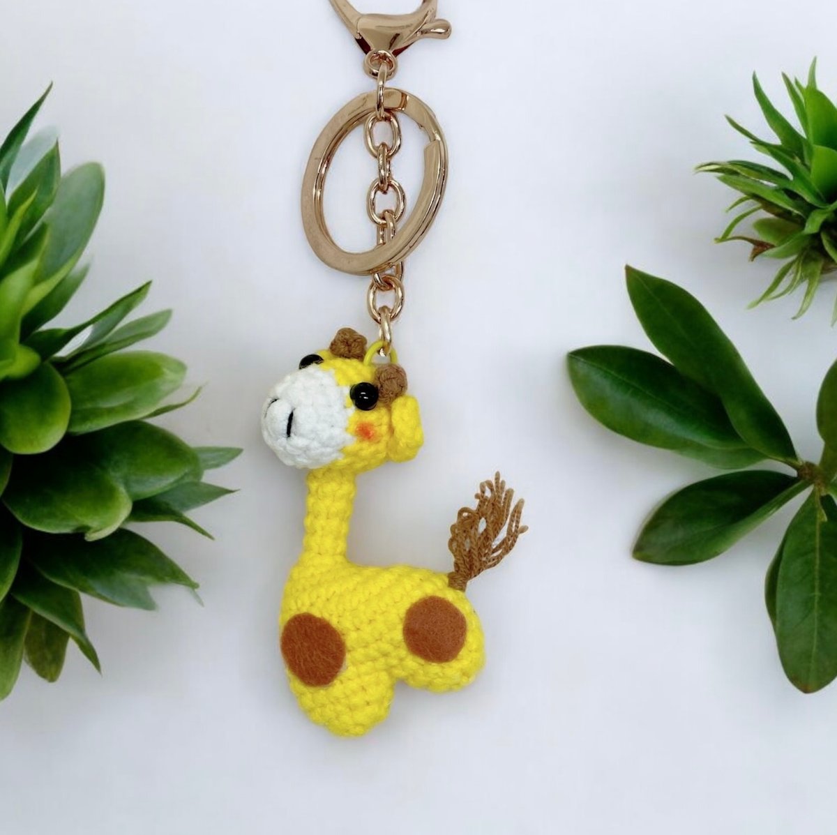 Mini Giraffe Keyring | Cecilia Crochet