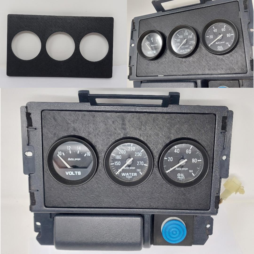 90-93 Acura Integra Radio Gauge Pod / Plate | 3d Printed Car Parts by ...