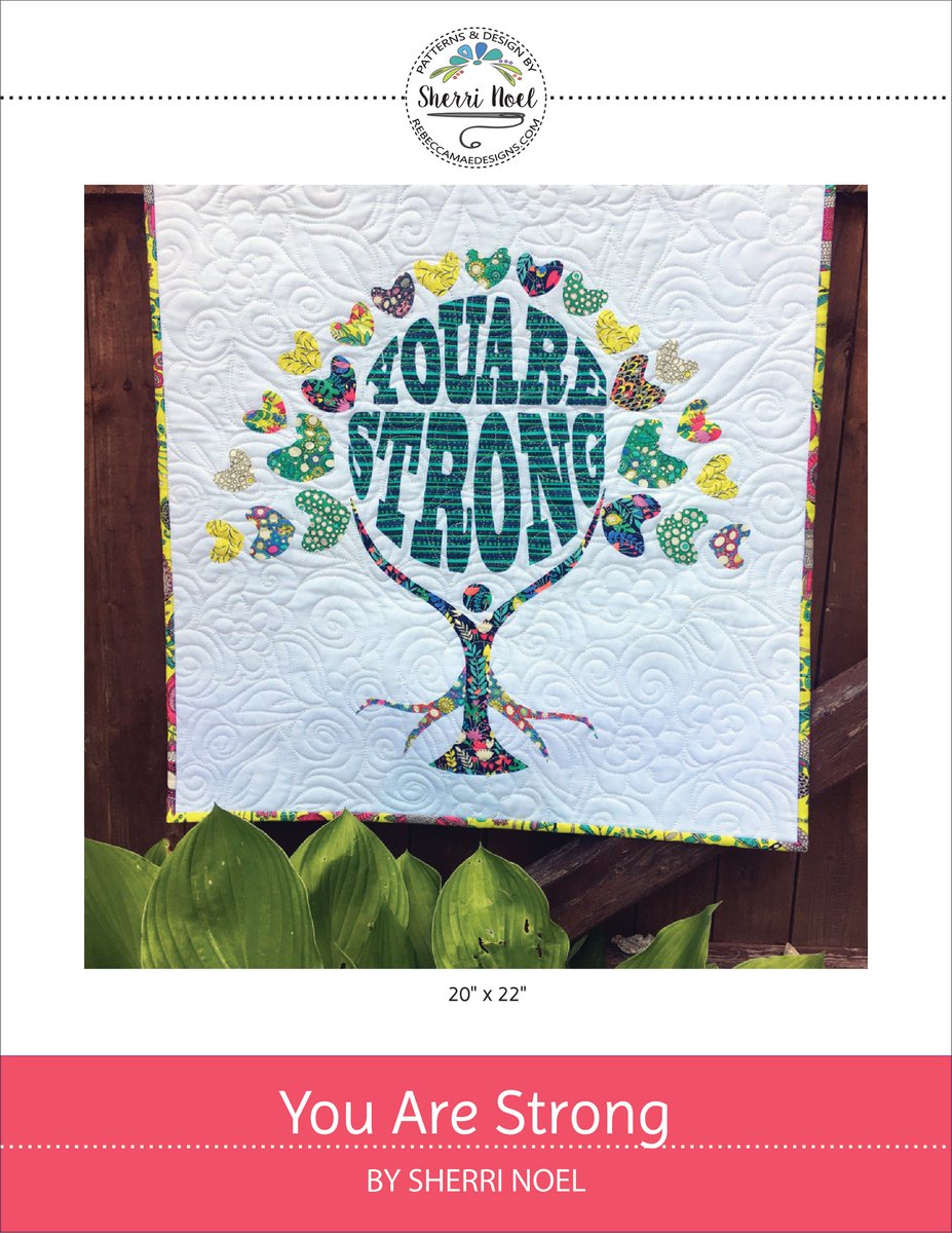 YOU ARE STRONG | Patterns by Rebecca Mae Designs