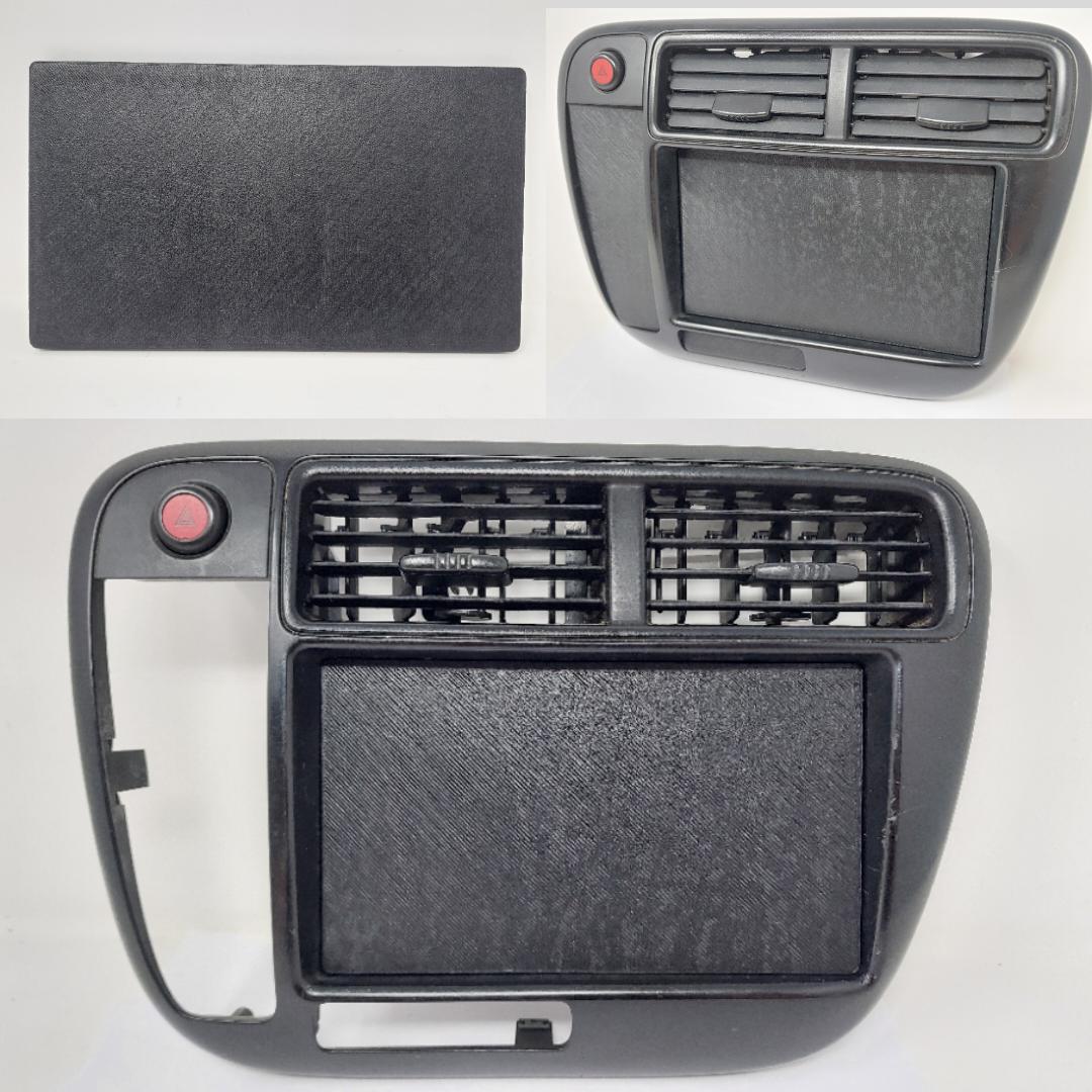 1999-2000 Honda Civic Radio Delete Plate / Blanking Panel | 3d Printed ...