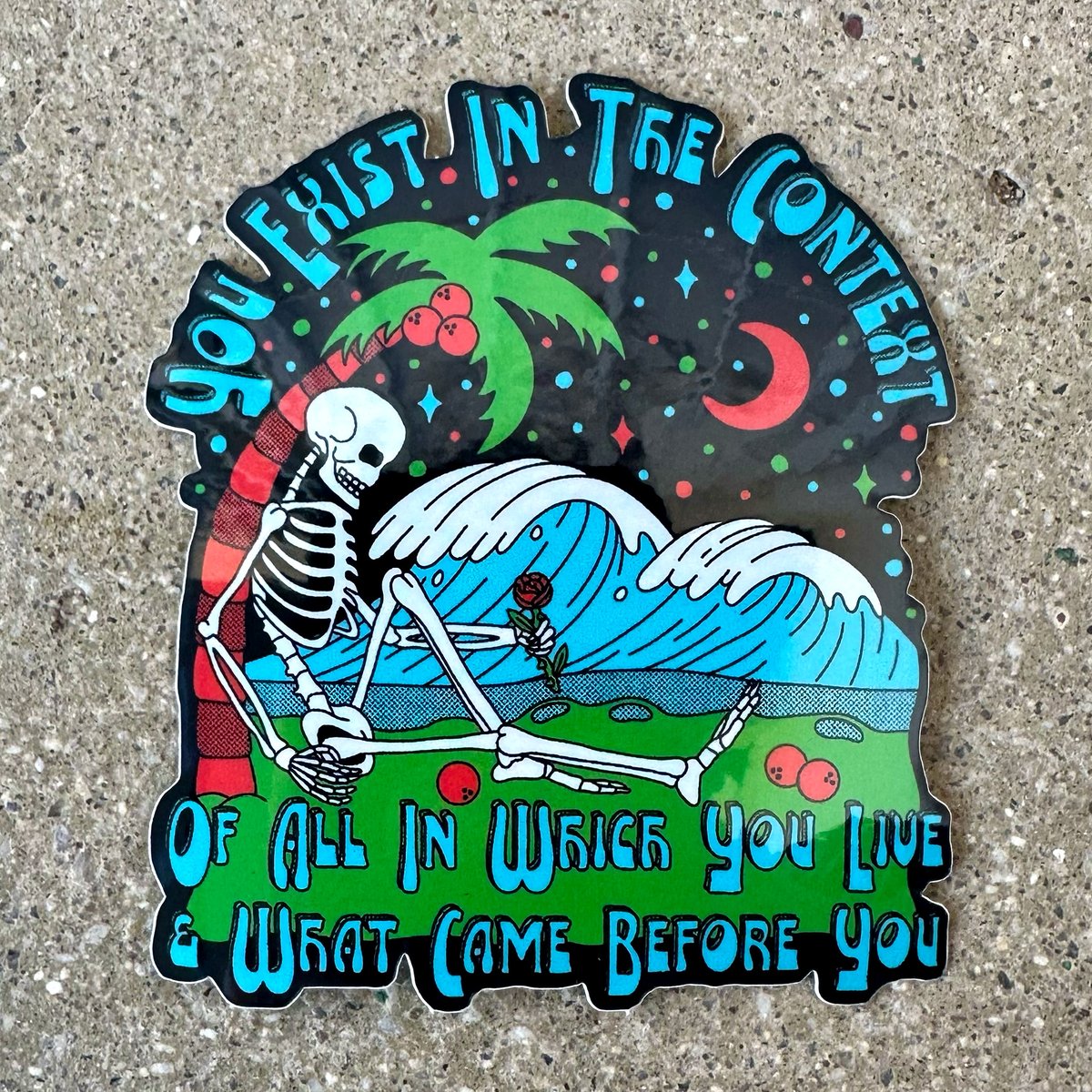 You Exist Sticker | Jos Par