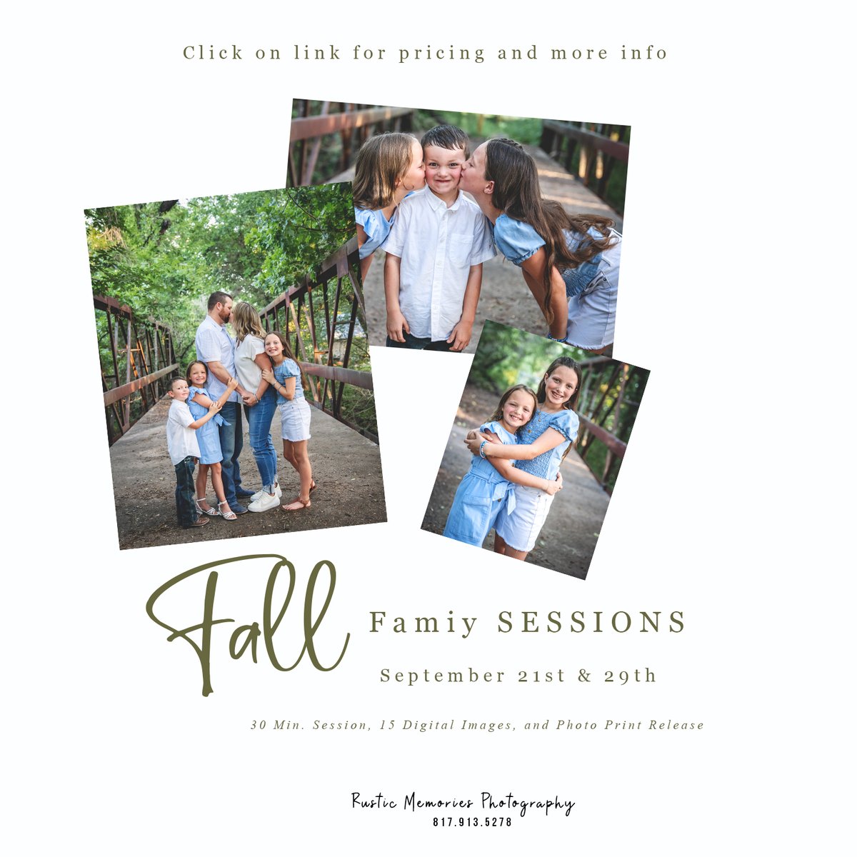 Family Fall Sessions | Rustic Memories