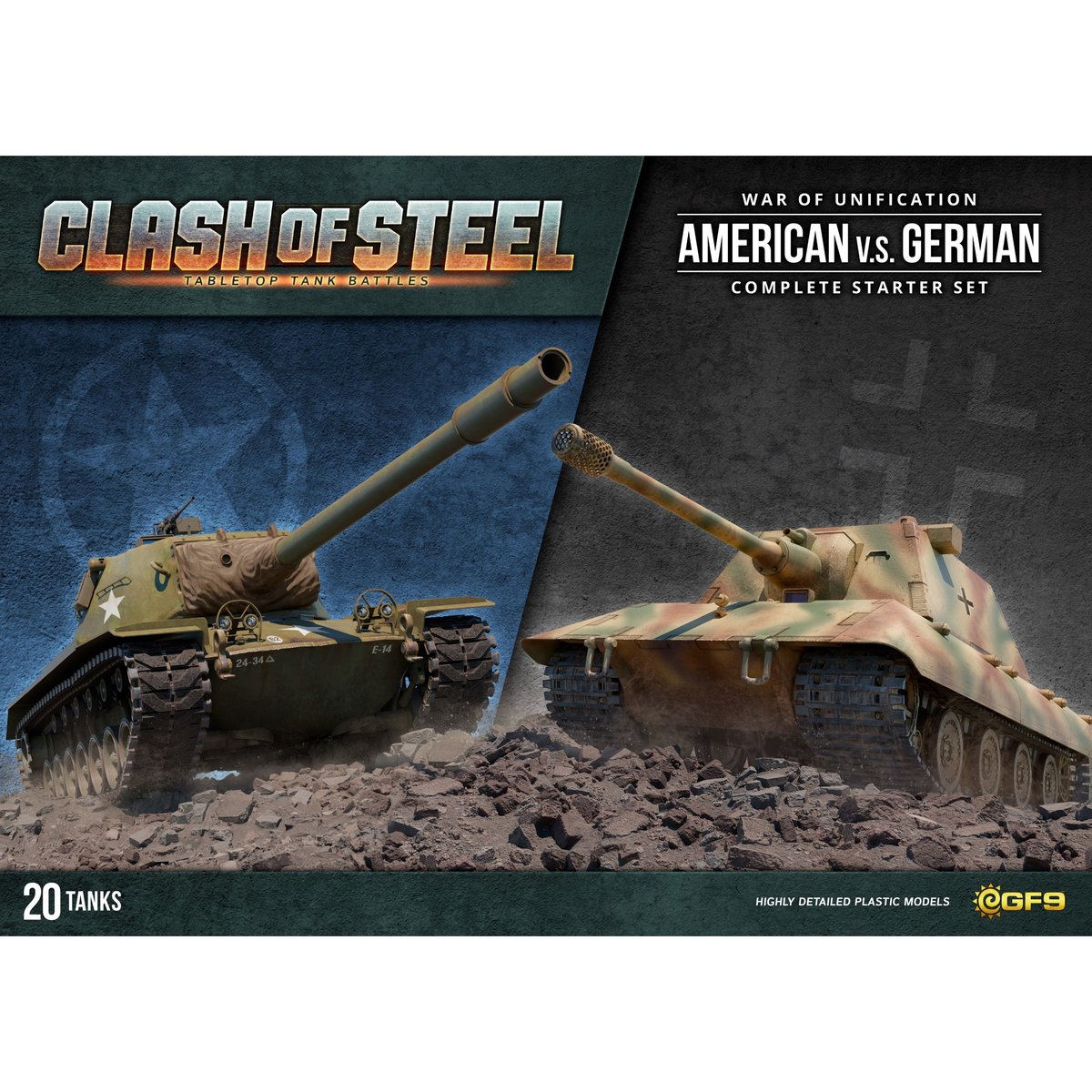 War of Unification - American vs German (CS03) | Modelling For Advantage