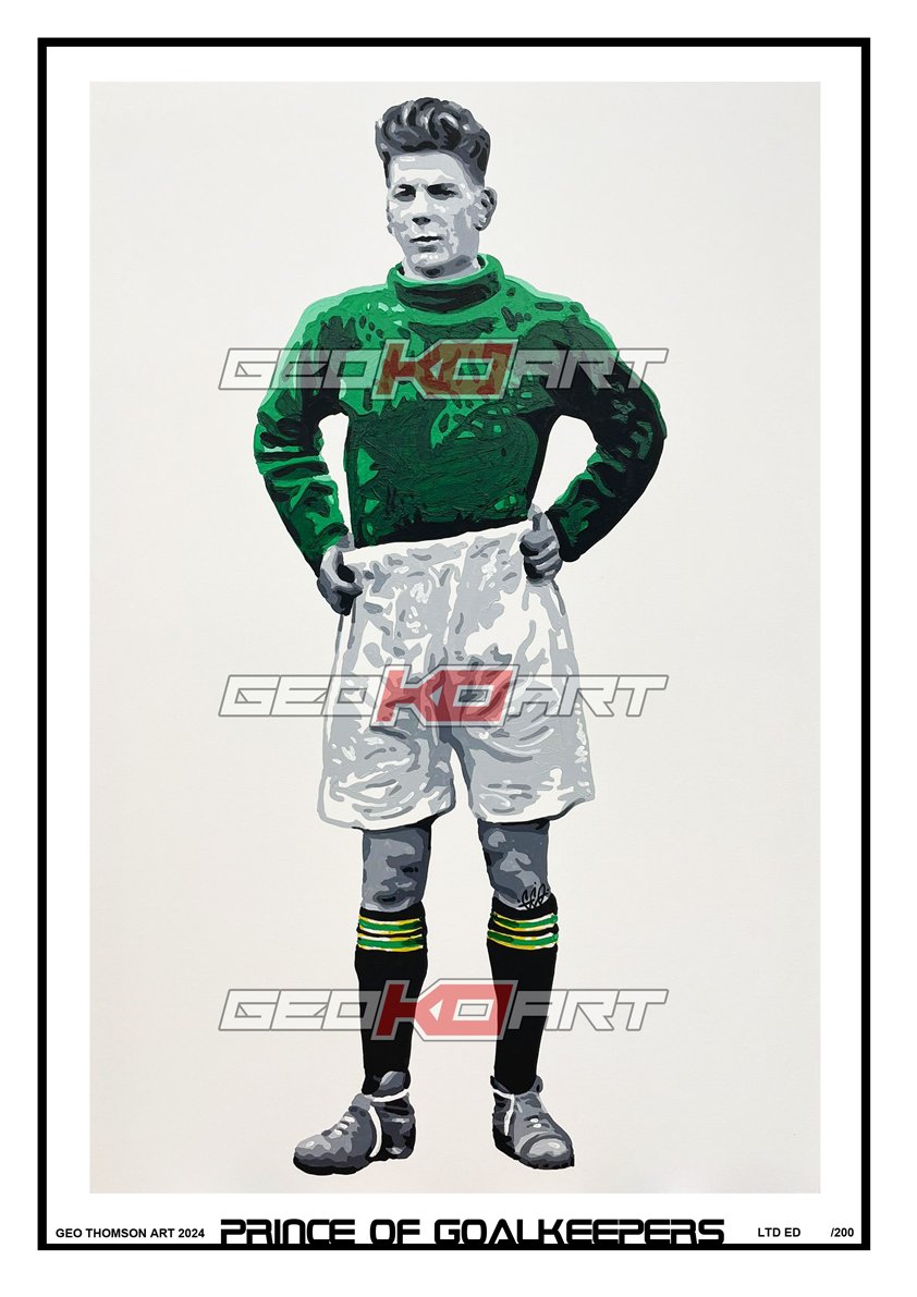 JOHN THOMSON PRINCE OF GOALKEEPERS CELTIC FC | geokoart