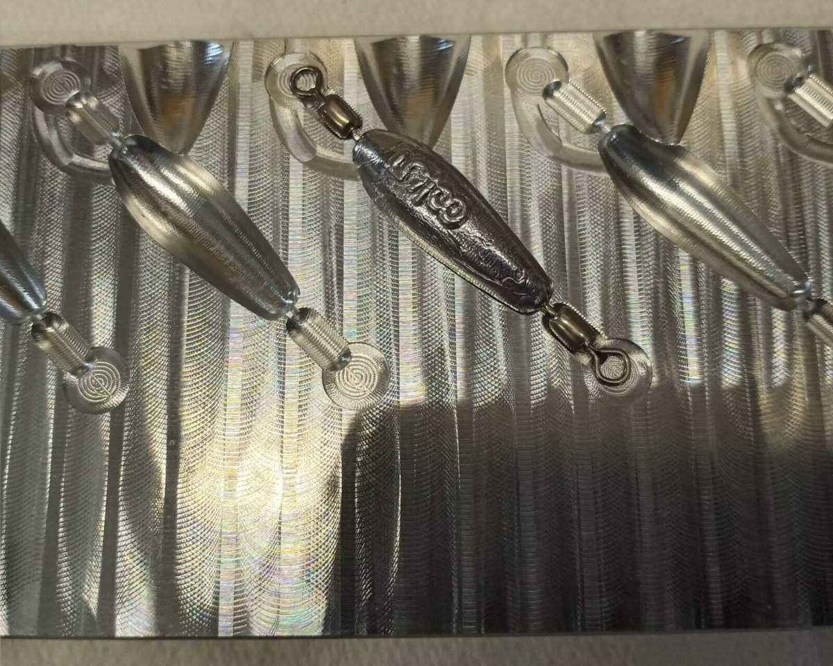 5/8 oz Trolling Weight Production Mold ( 9 cavity ) | Lake Side Molds ...
