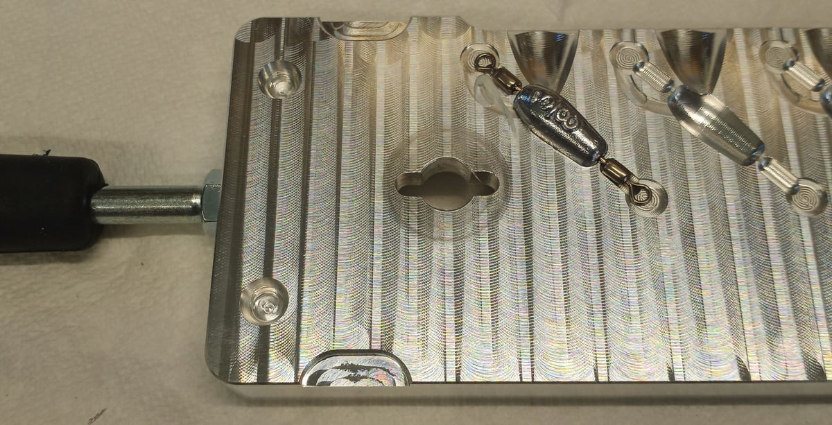 Trolling Weight Molds - Setup for Swivels | Lake Side Molds ...